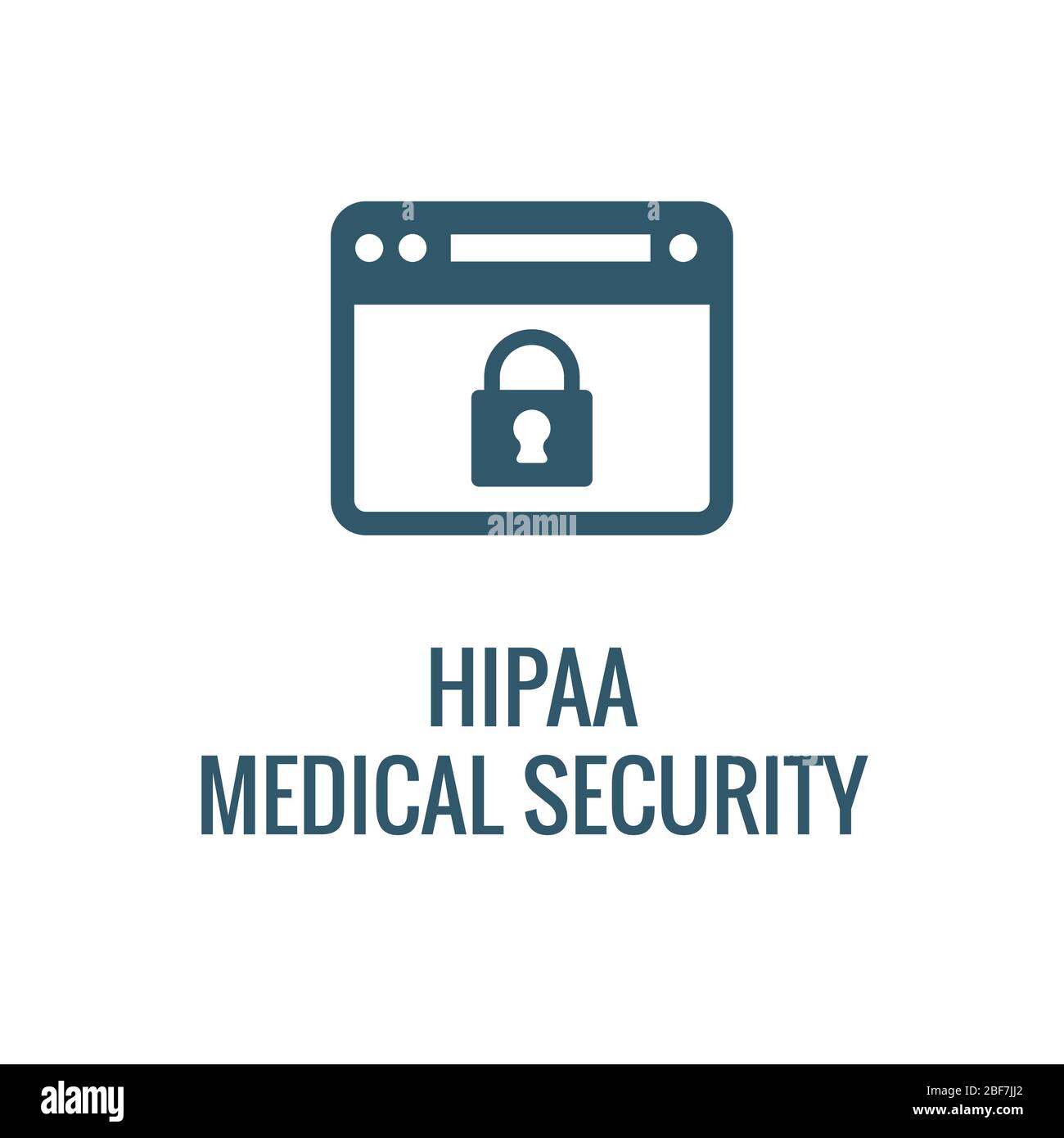 HIPAA Compliance icon set - hippa image involving medical privacy Stock ...