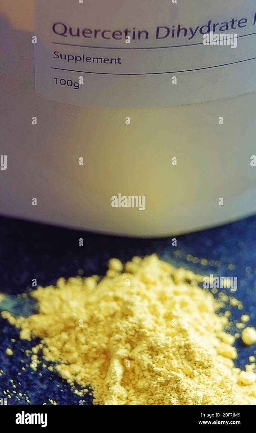 Quercetin Supplement Coronavirus Covid19 QUERCETIN FLAVENOID POWDER ...