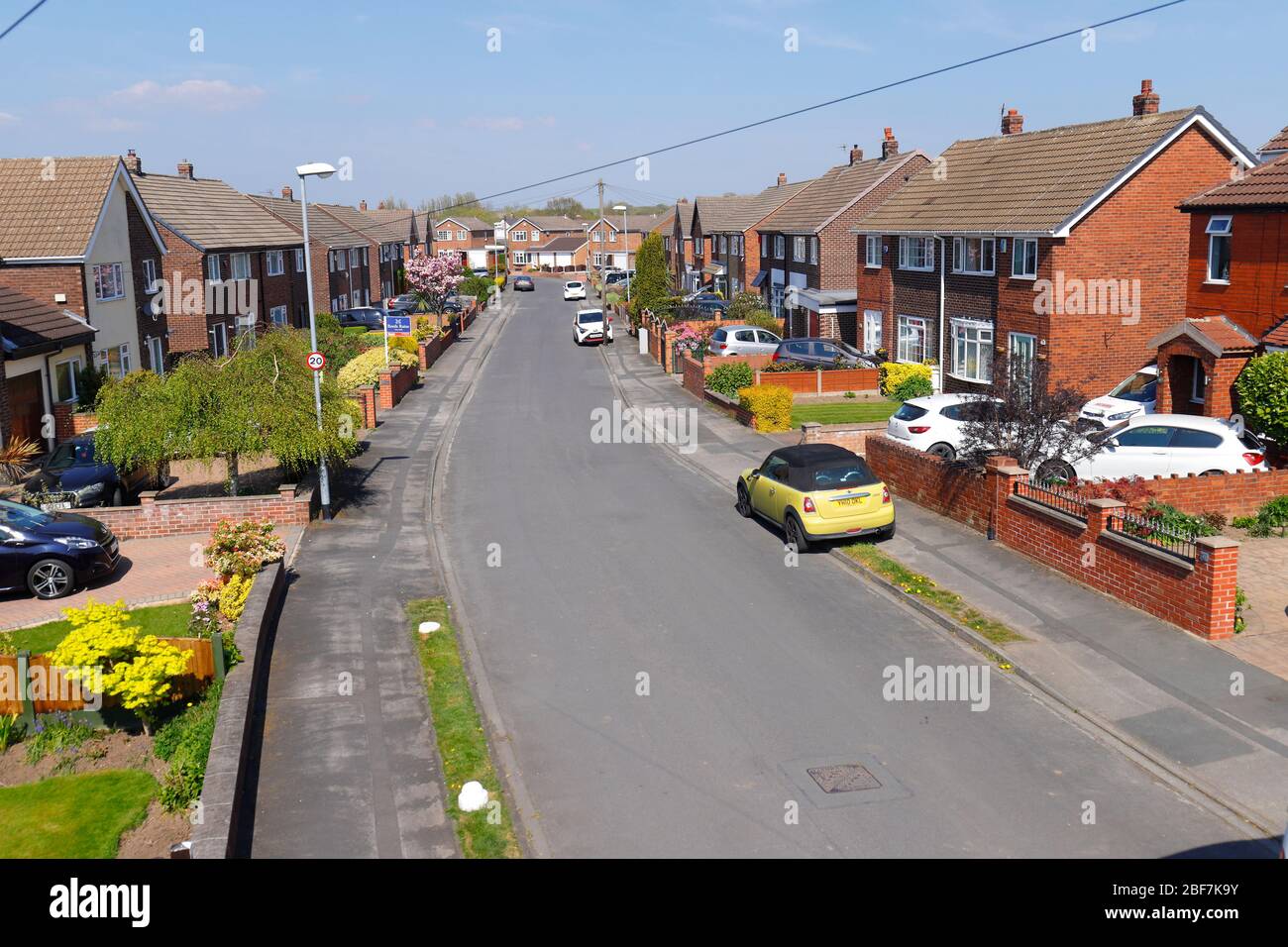 Church Avenue in Swillington,Leeds Stock Photo - Alamy