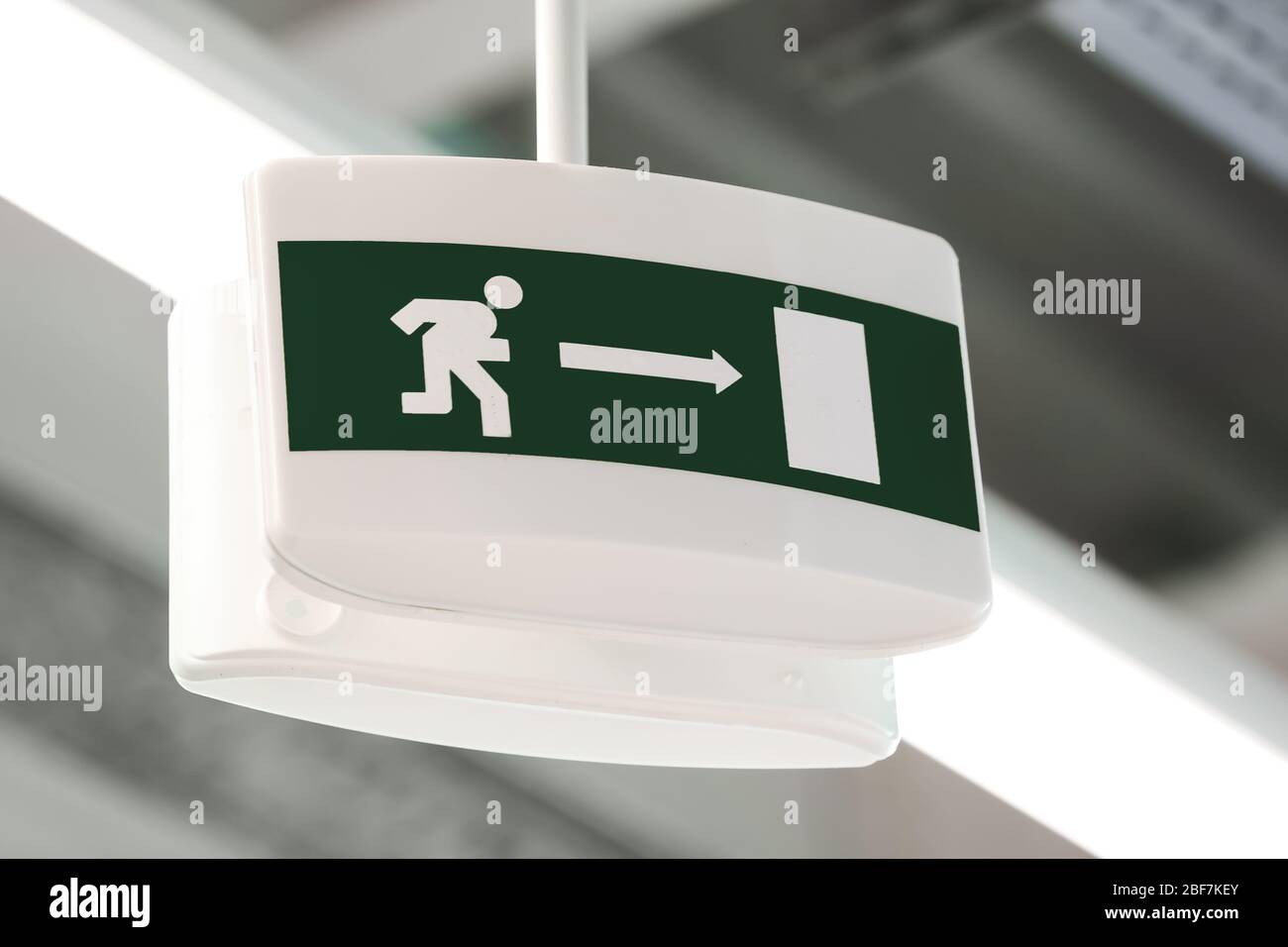 Fire exit sign in hi-res stock photography and images - Alamy