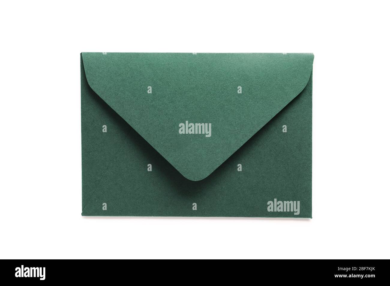 Paper envelope on white background Stock Photo - Alamy