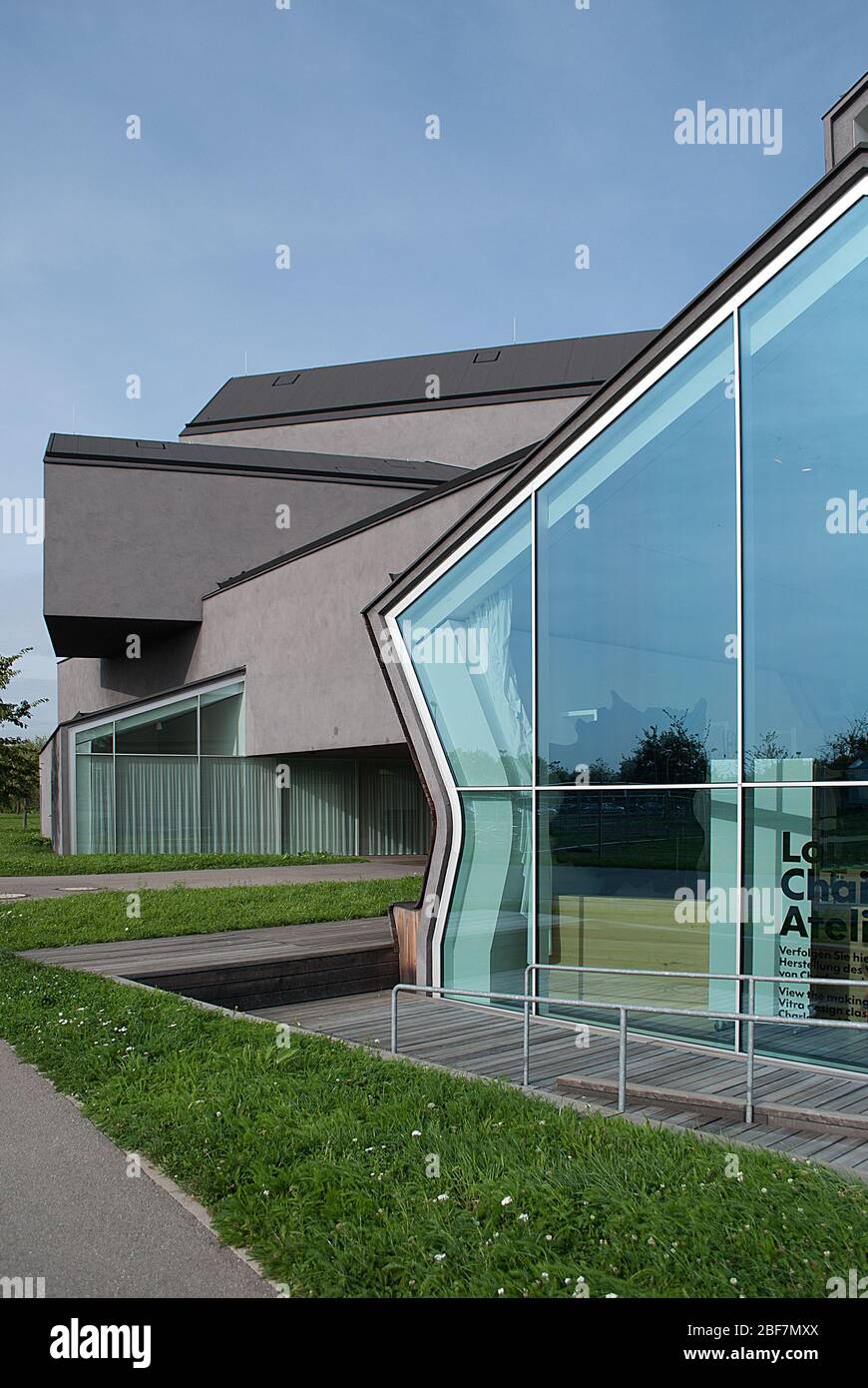 VitraHaus Vitra Haus Charcoal Stucco Vitra Campus by Herzog de Meuron ...