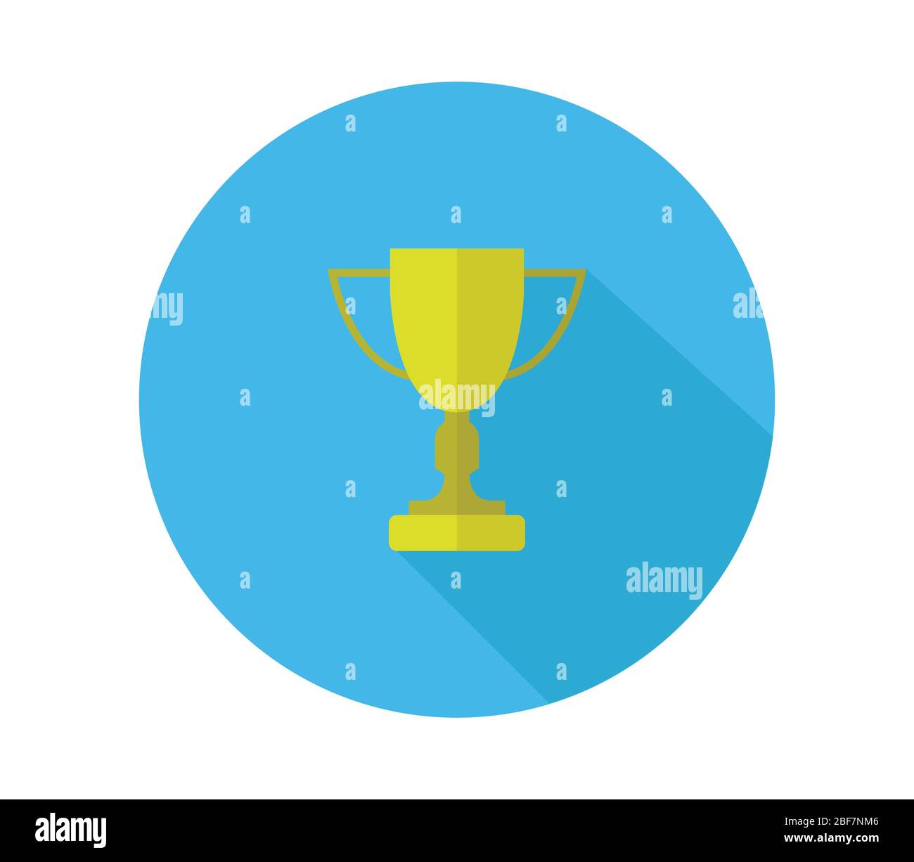 trophy icon illustrated in vector on white background Stock Vector ...