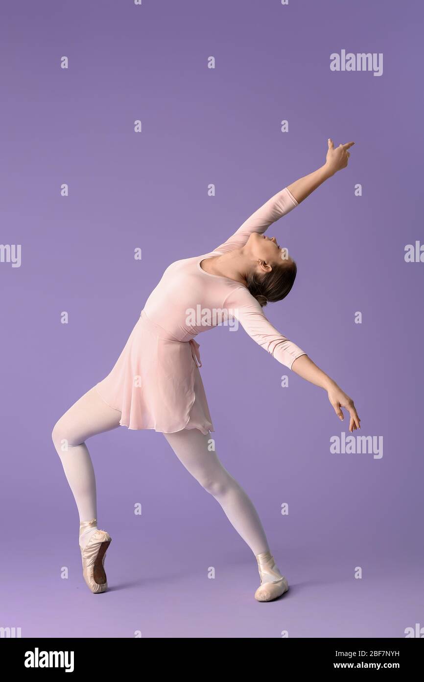 Ballerina Photography Color