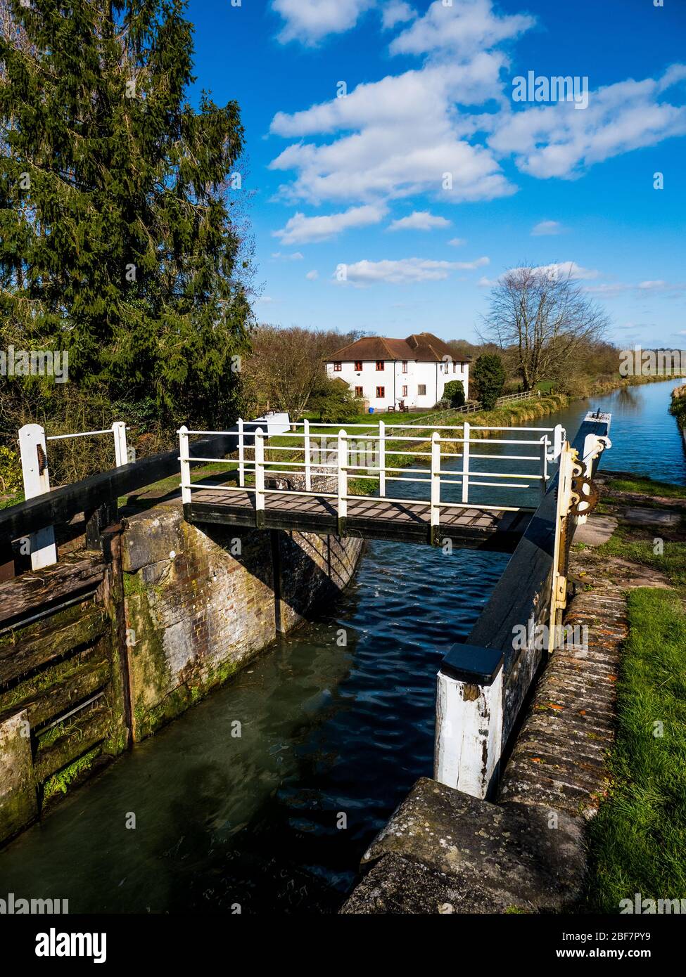 Cobblers Lock, Freemans Marsh, Kennet and Avon Canal, Hungerford ...