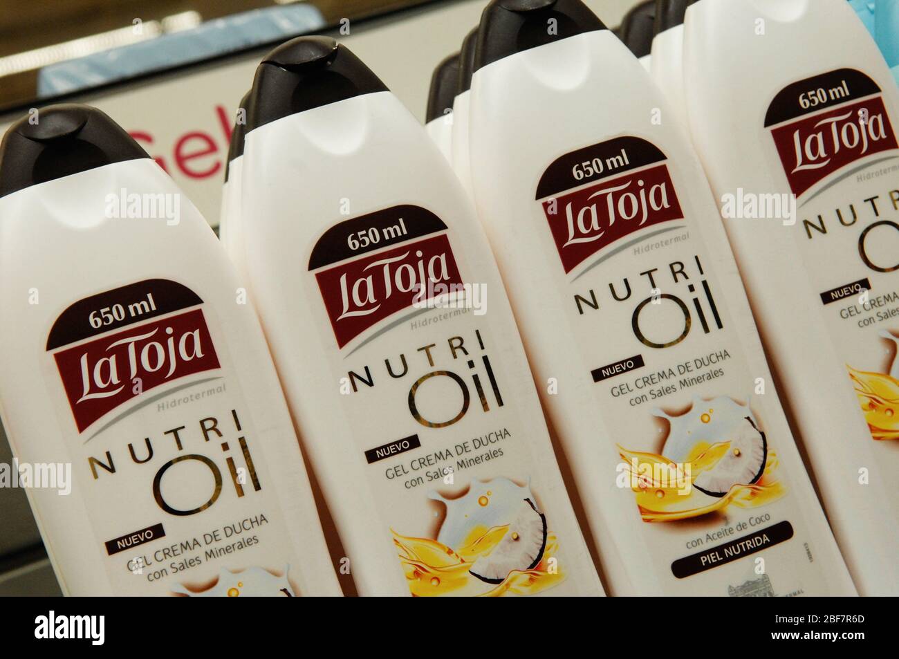 La Toja,shower gel Stock Photo - Alamy