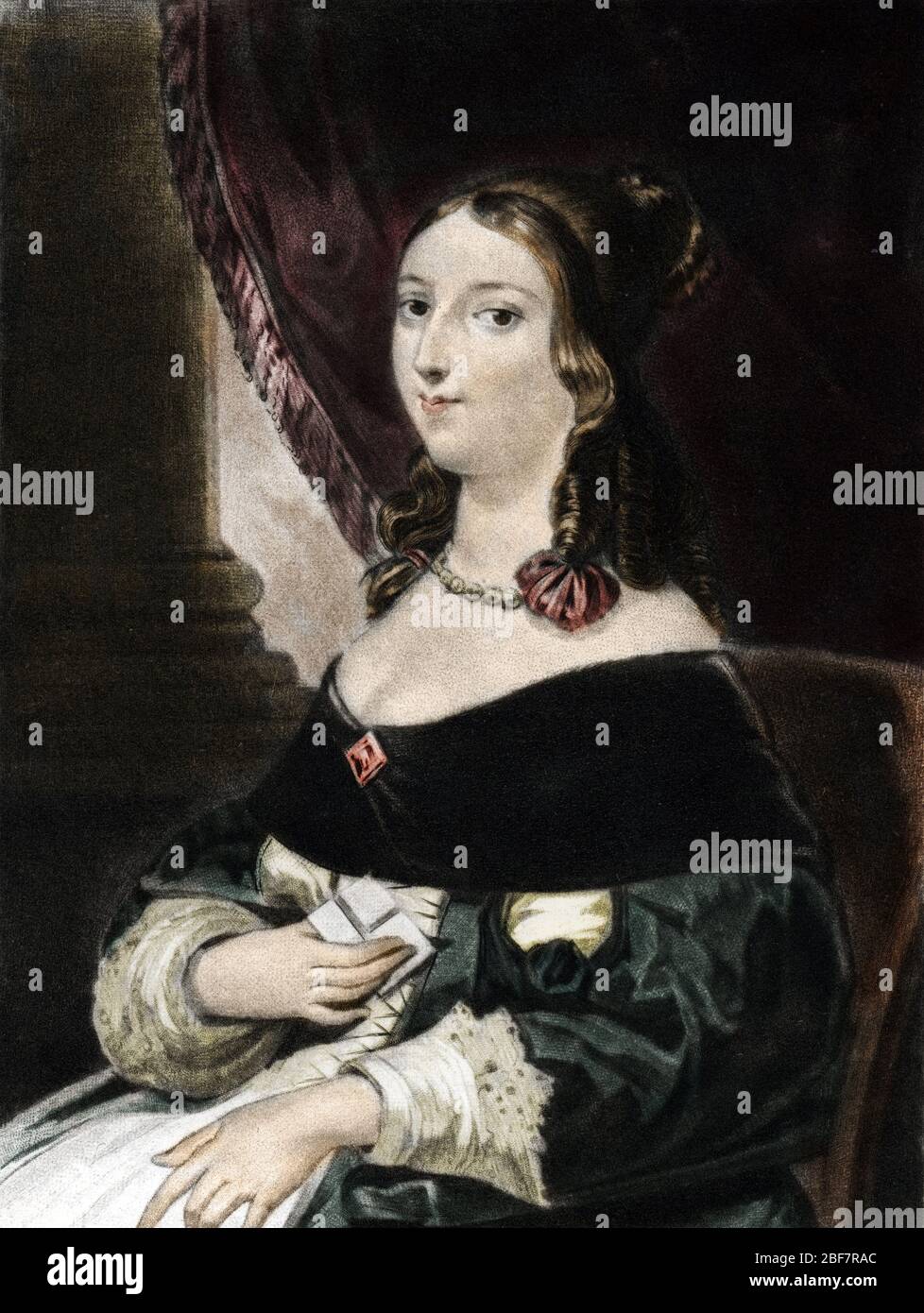 "Portrait de Louise de La Fayette (1618-1665) (French courtier and ...