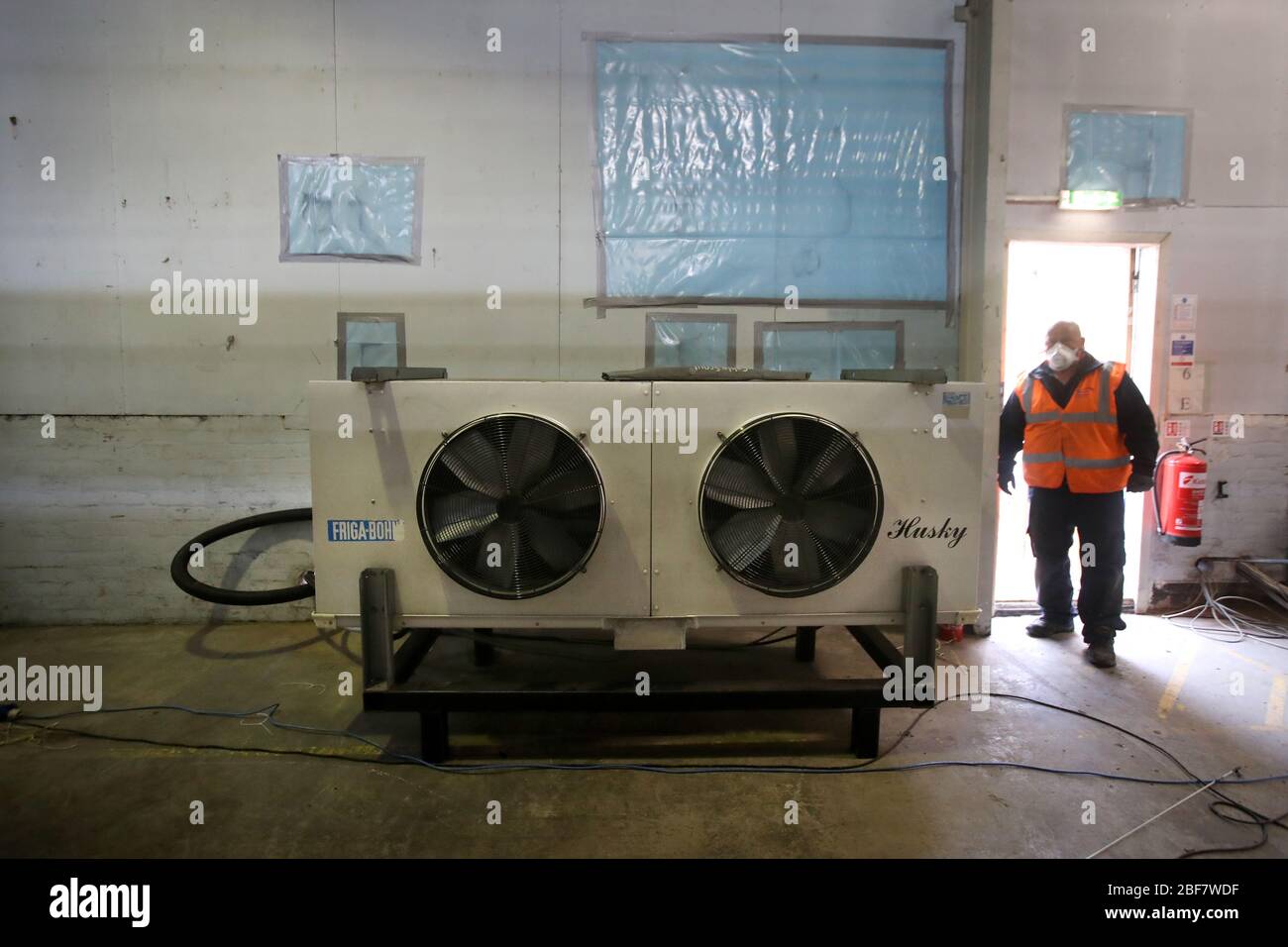 Refrigeration units are installed at NHS Greater Glasgow and Clyde ...
