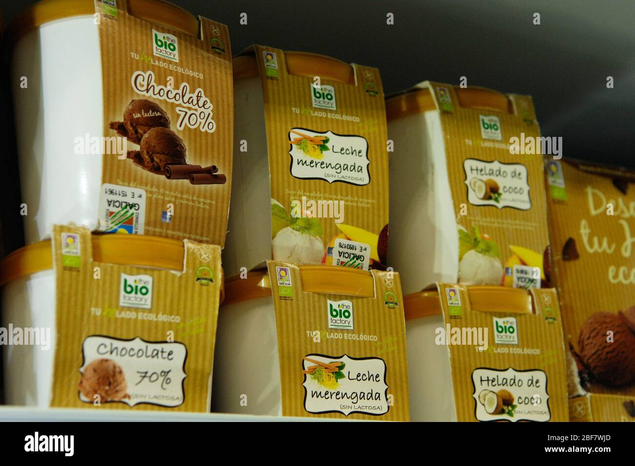 The Bio factory,ice cream,chocolate Stock Photo - Alamy