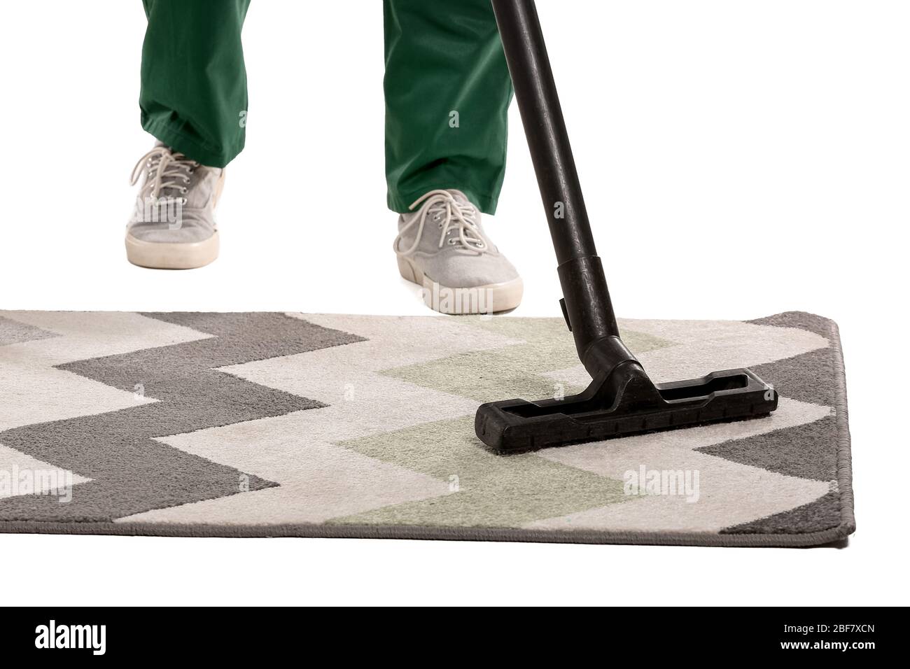 Man hoovering isolated hi-res stock photography and images - Alamy