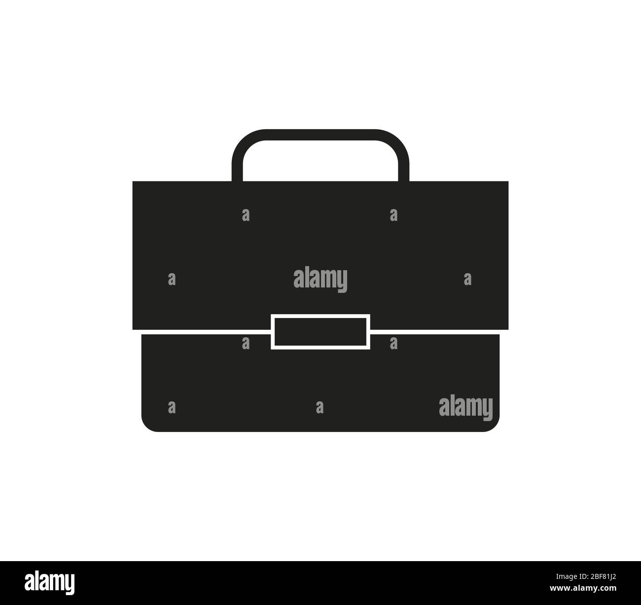 work bag icon illustrated in vector on white background Stock Vector ...