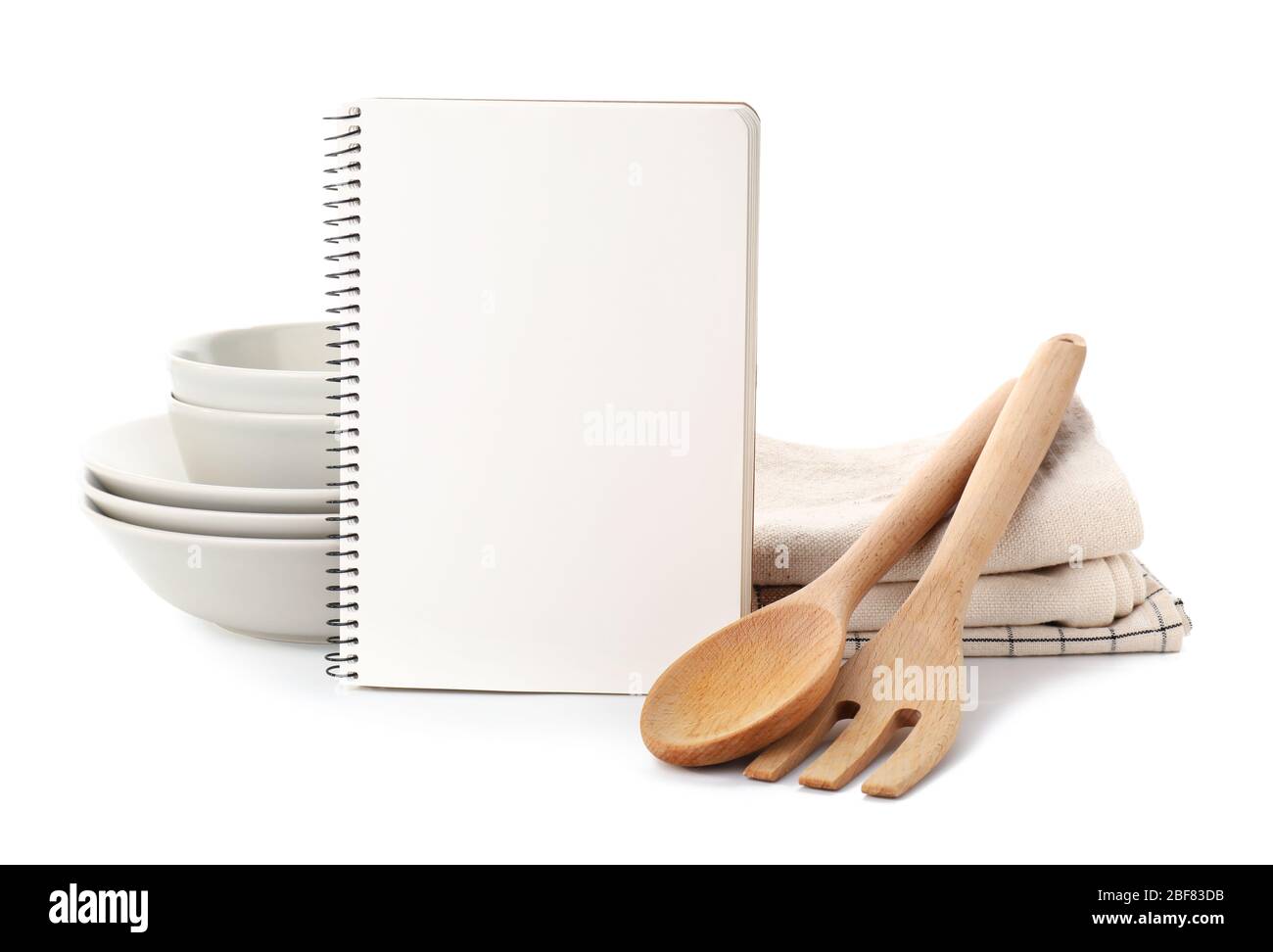 Cook book utensils Cut Out Stock Images & Pictures - Alamy