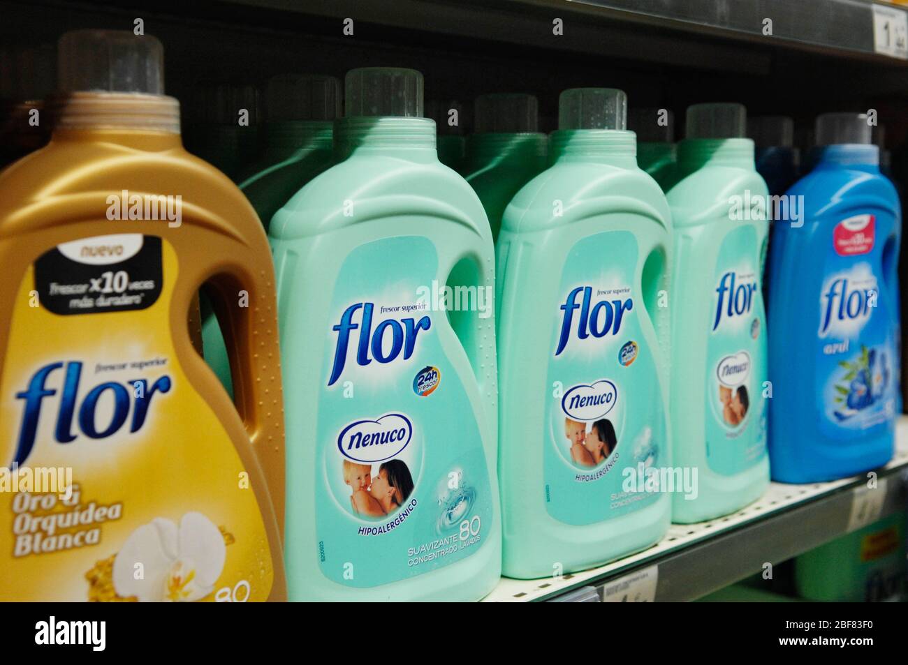 Flor fabric softener Stock Photo - Alamy