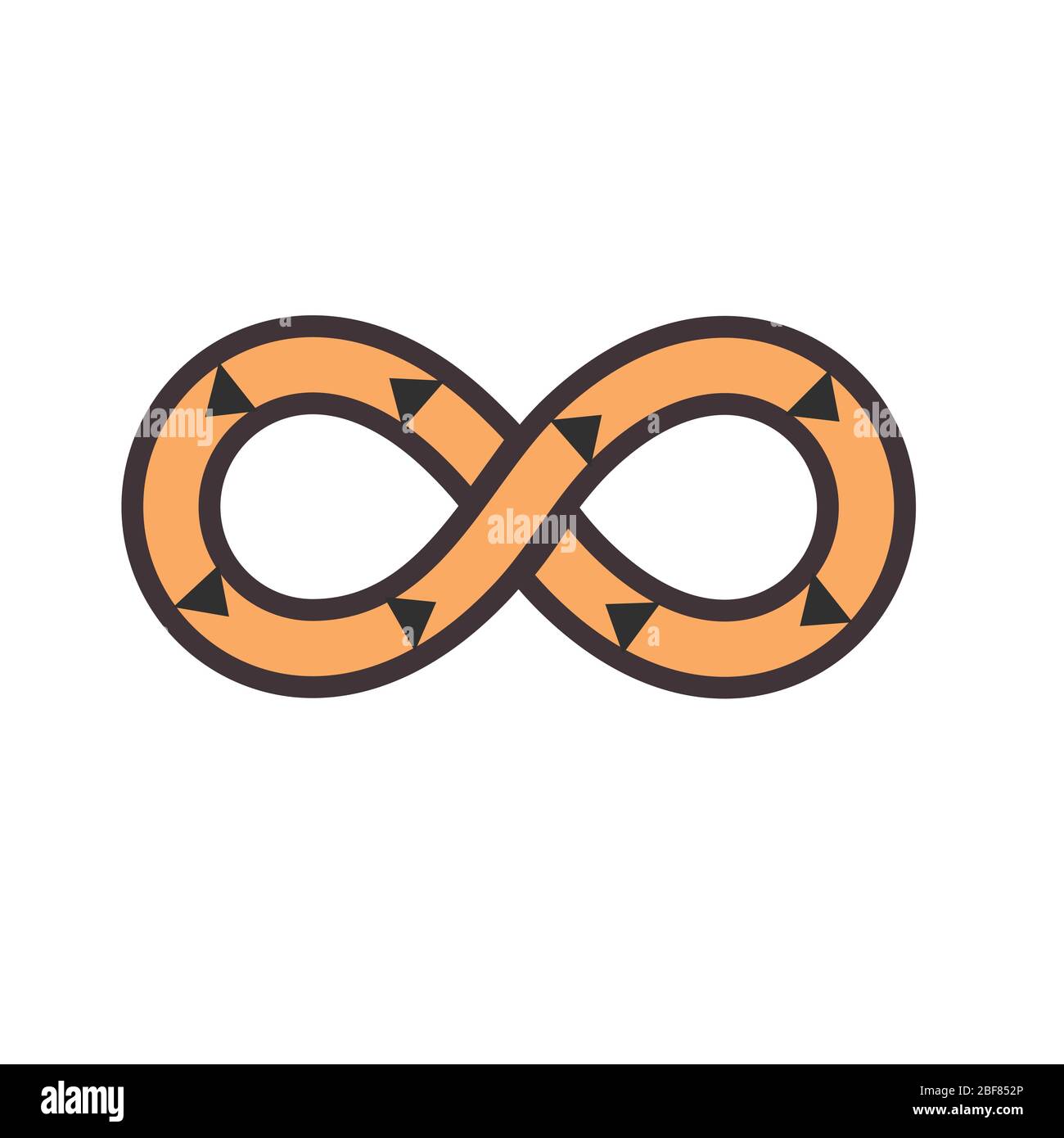 Development Operations with Life Cycle - DevOps Icon Stock Vector Image ...