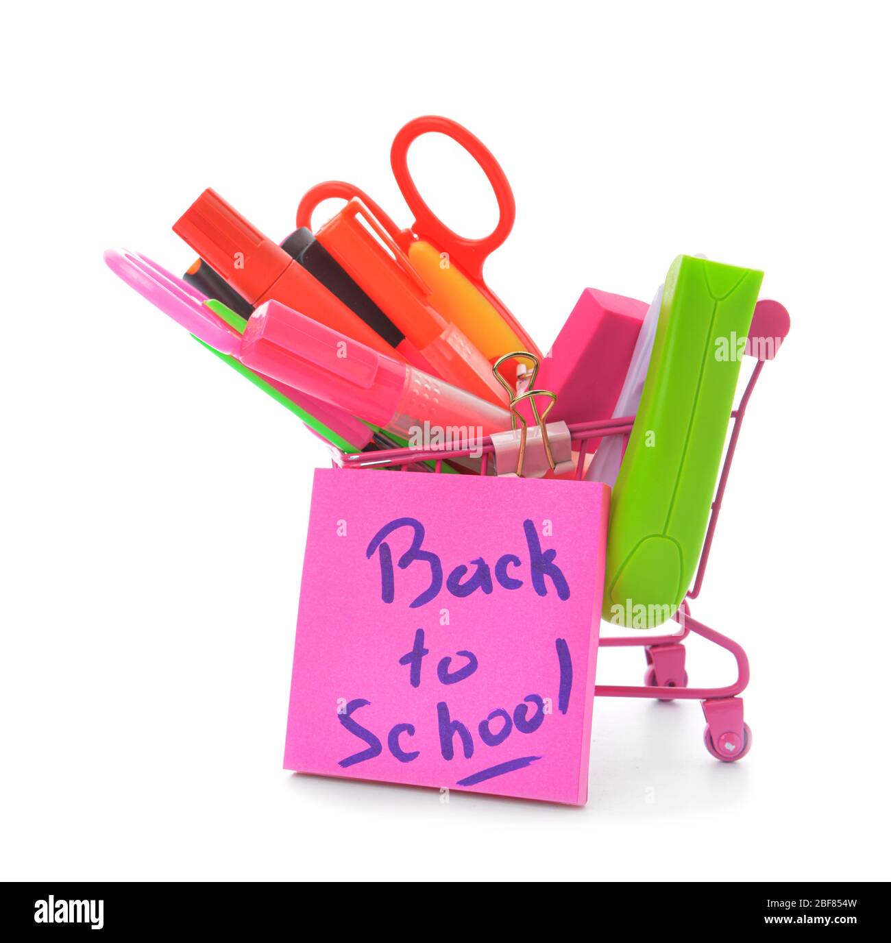 Shopping supplies education Cut Out Stock Images & Pictures - Alamy
