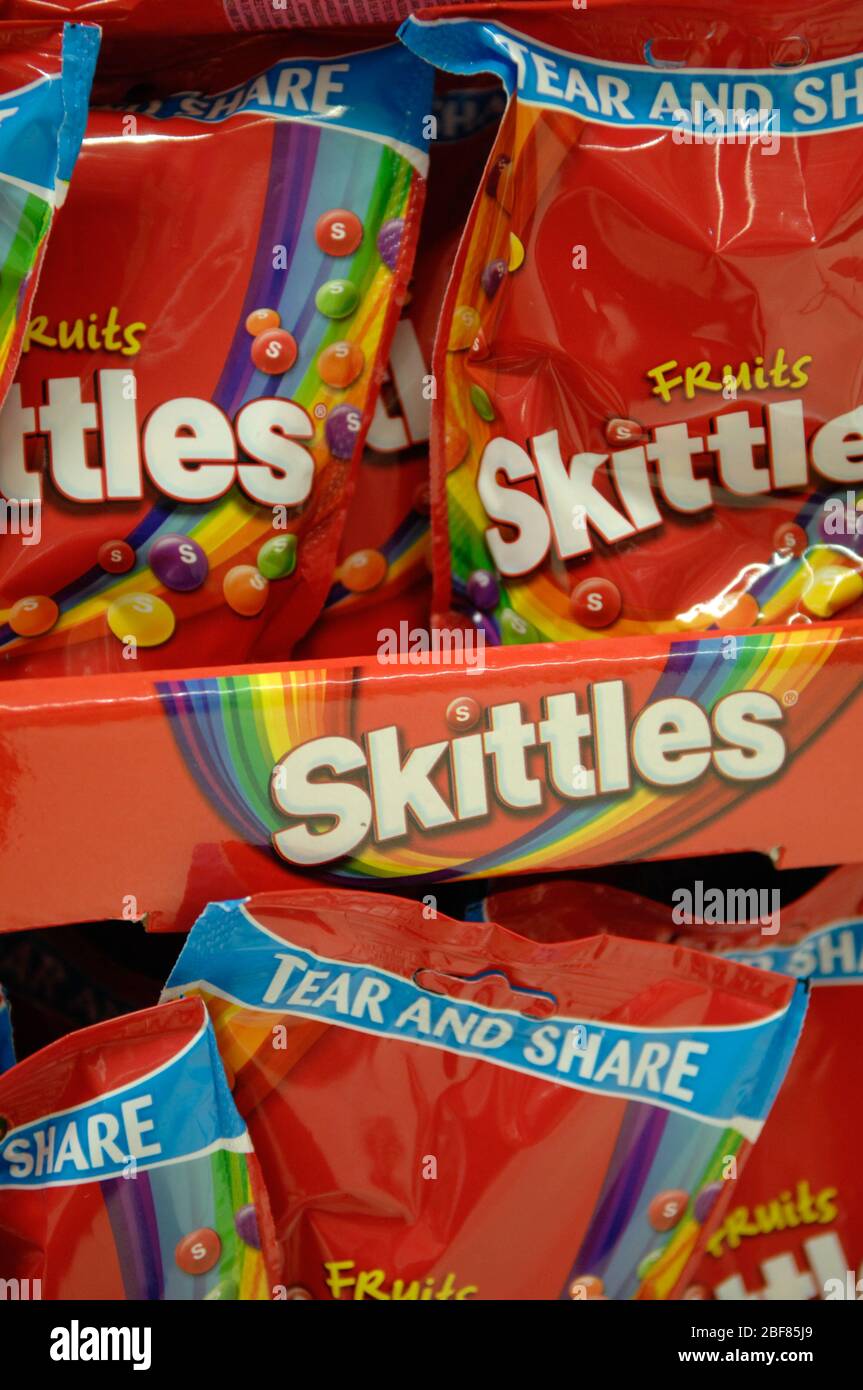 Skittles candy hi-res stock photography and images - Alamy