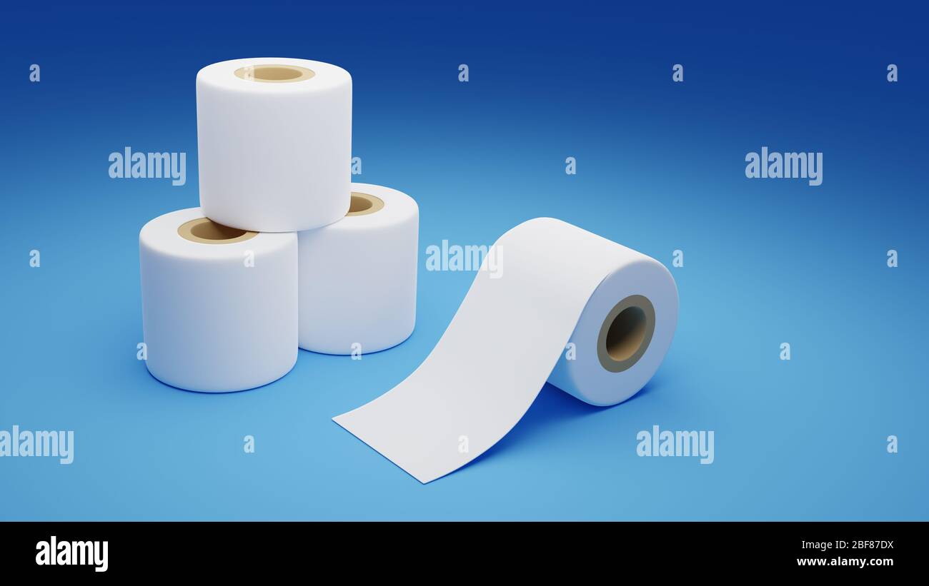Roll of toilet paper isometrics. Special paper for wiping. paper ...