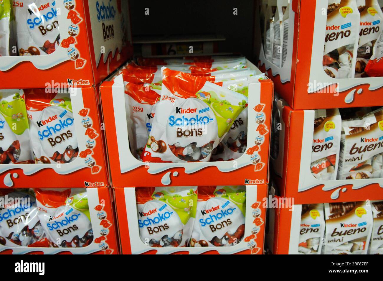 Supermarket children chocolate hi-res stock photography and images - Alamy