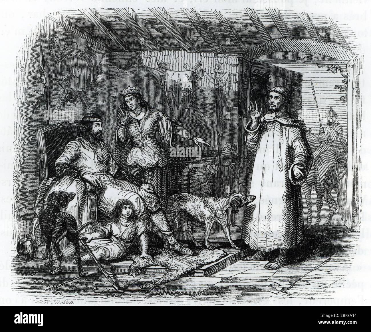 "Portrait du roi Morvan (Morvan Lez-Breizh ou Murman, (750 ? - 818 ...