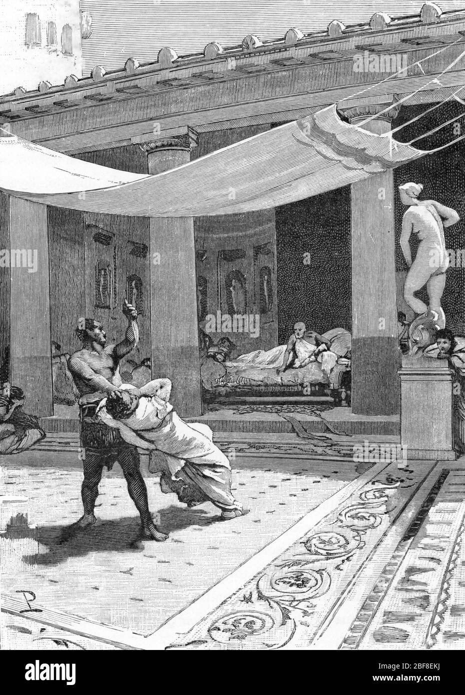 Antiquite romaine : "le dictateur Sylla (ou Sulla) faisant executer le ...