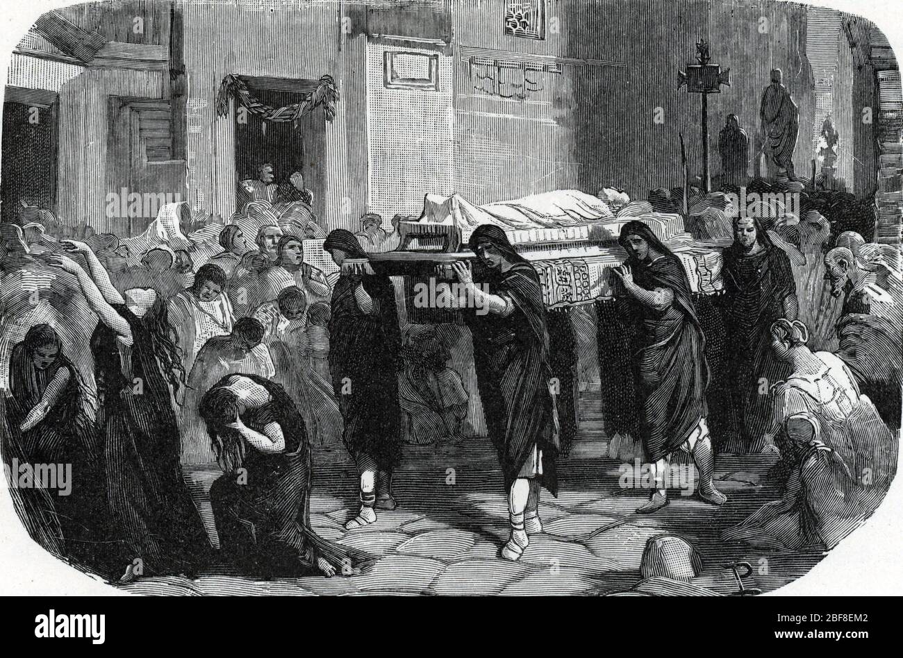 Antiquite romaine : les funerailles de Scipion Emilien (185-129 avant ...