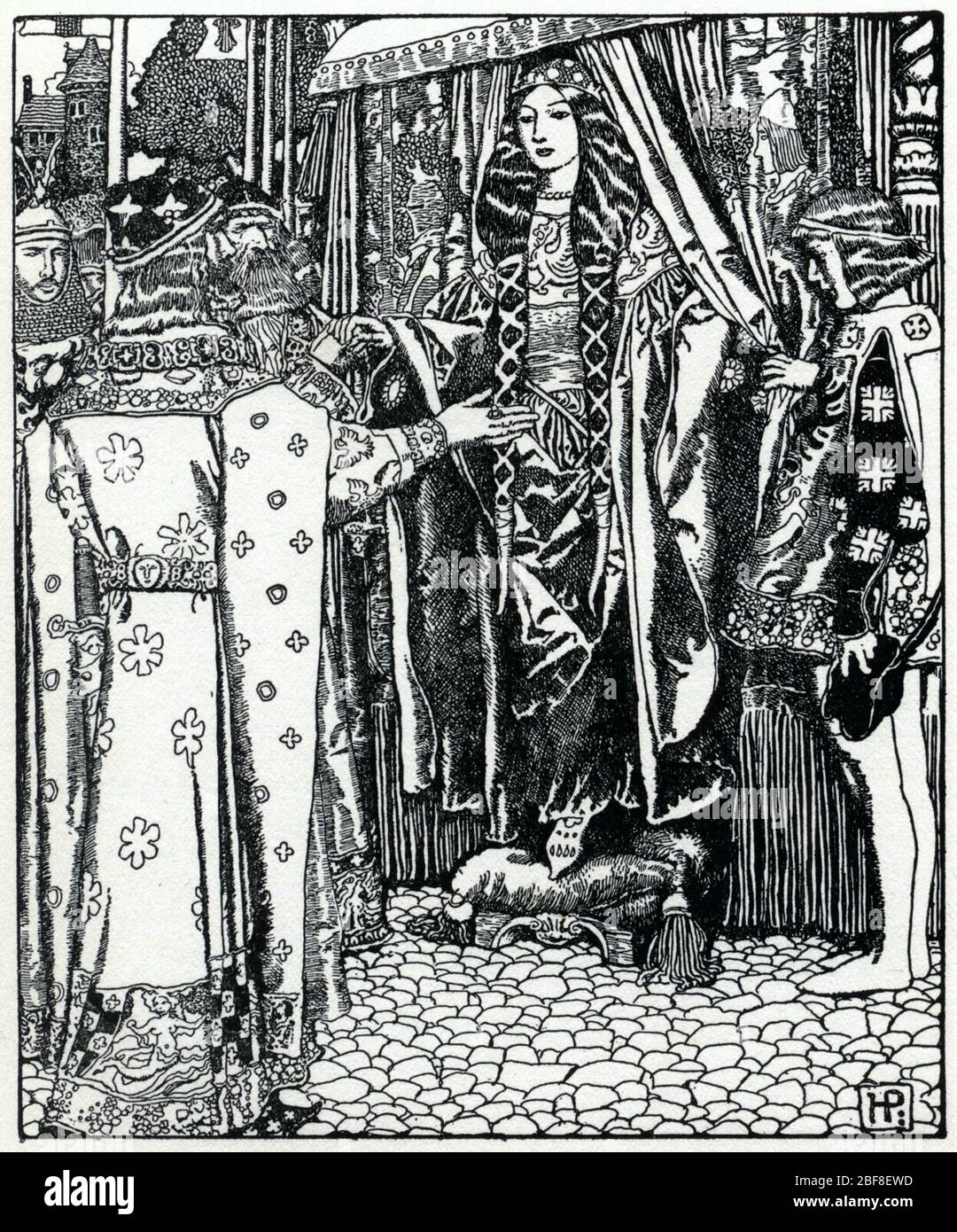 Knights of the round table costume hi-res stock photography and images ...