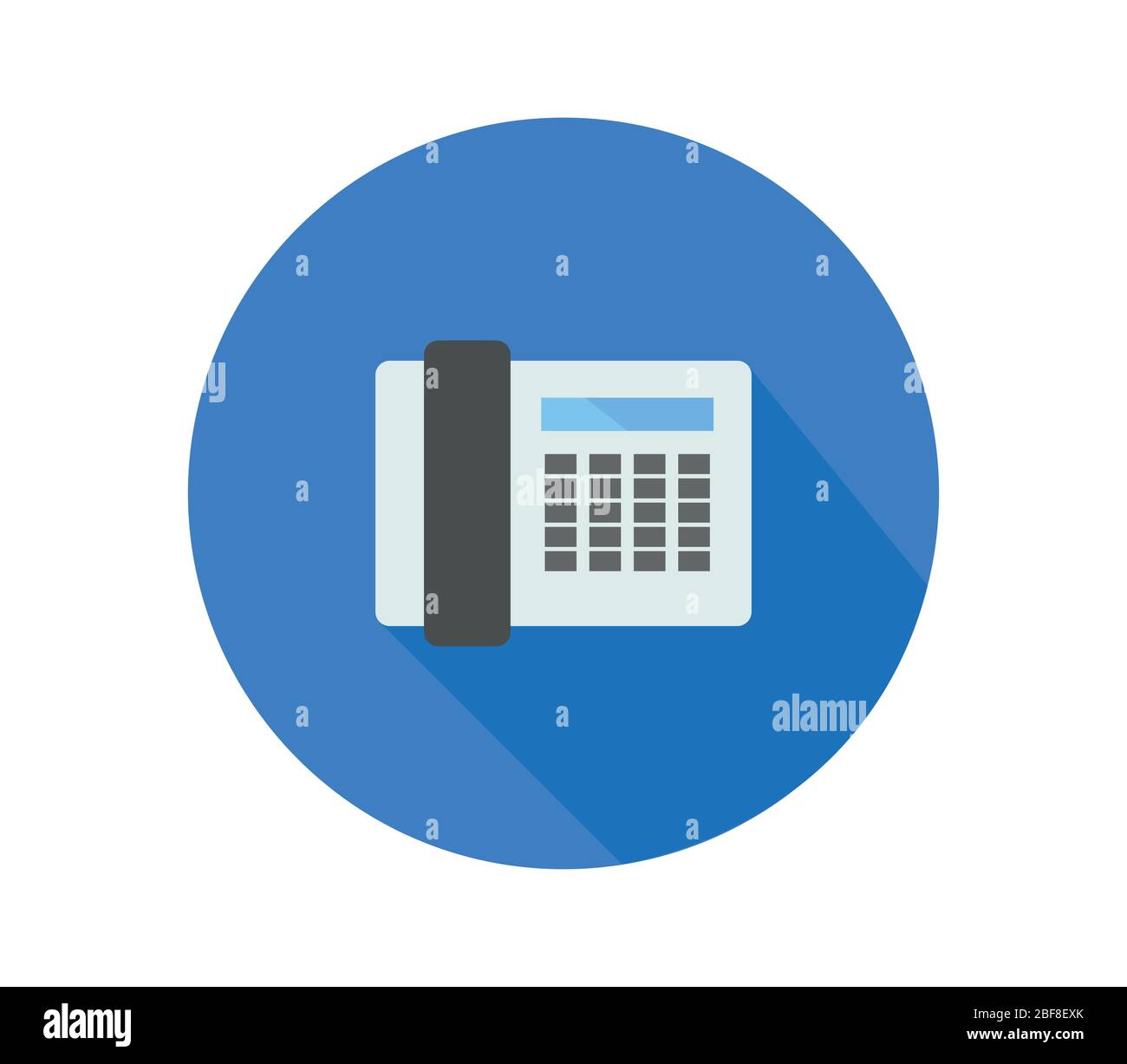 Telephone illustrated Stock Vector Images - Alamy
