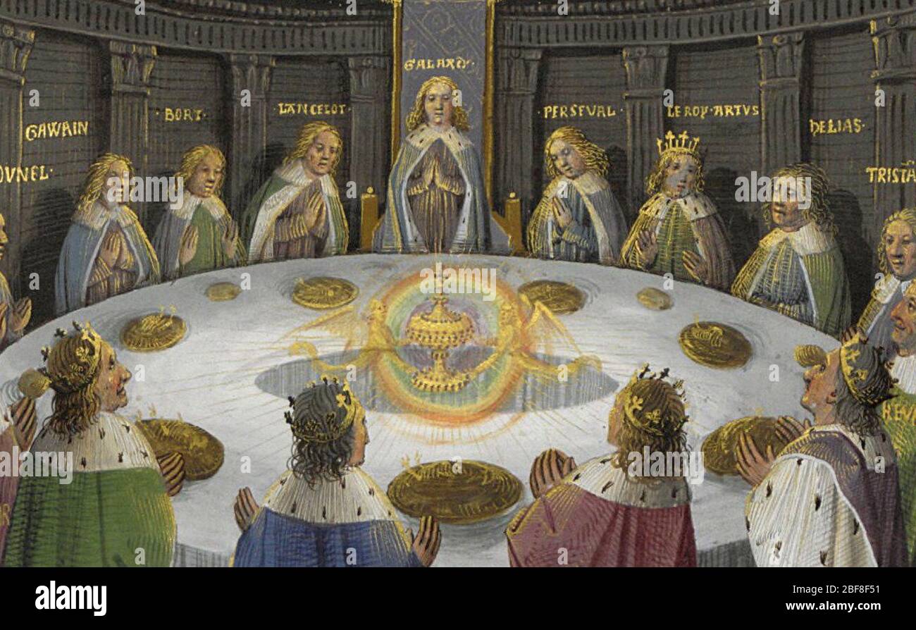 vintage arthurain king arthur knights of the round table medieval ...