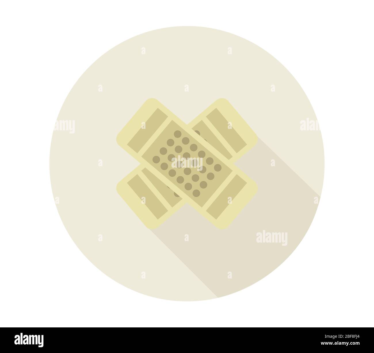 plaster icon illustrated in vector on white background Stock Vector ...