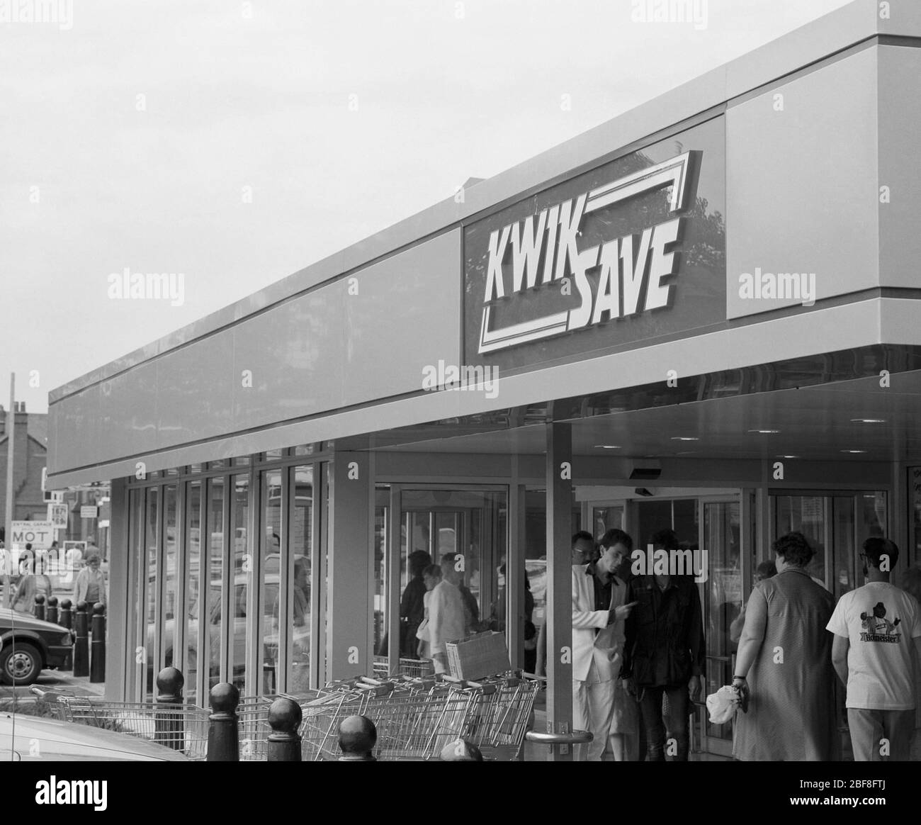 1987 Kwik Save supermarket, Prestatyn, North Wales,UK Stock Photo - Alamy