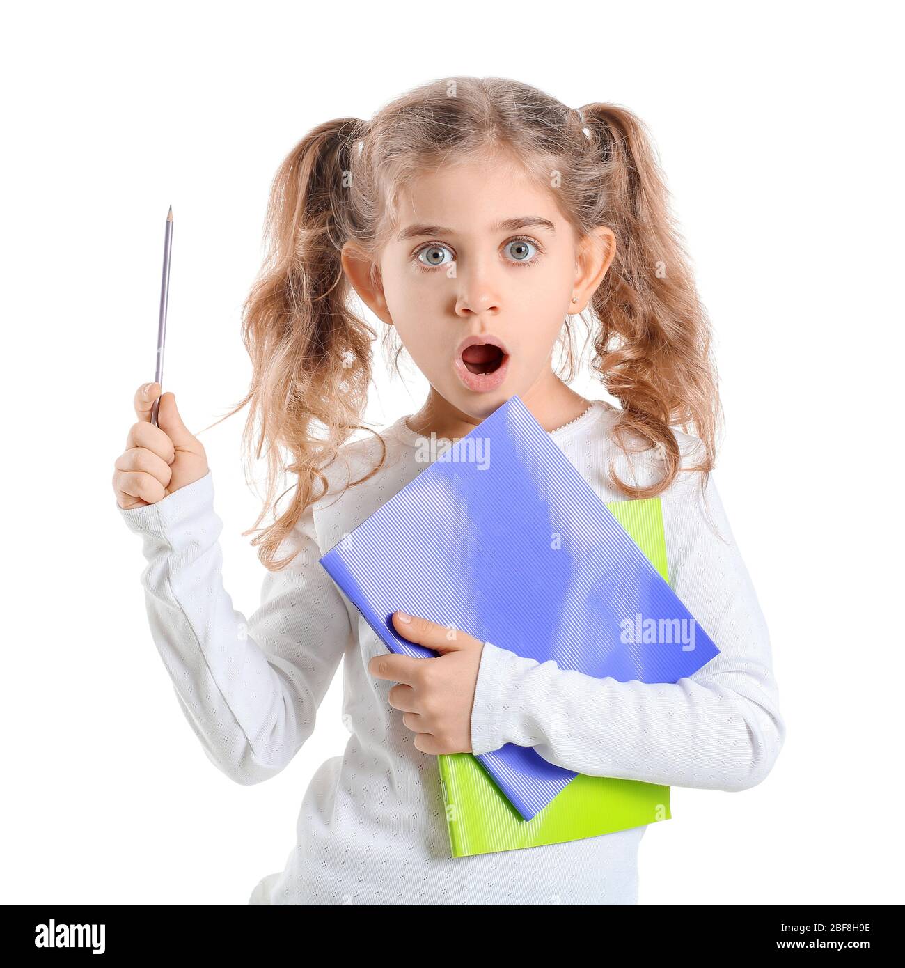 Surprised children class hi-res stock photography and images - Alamy