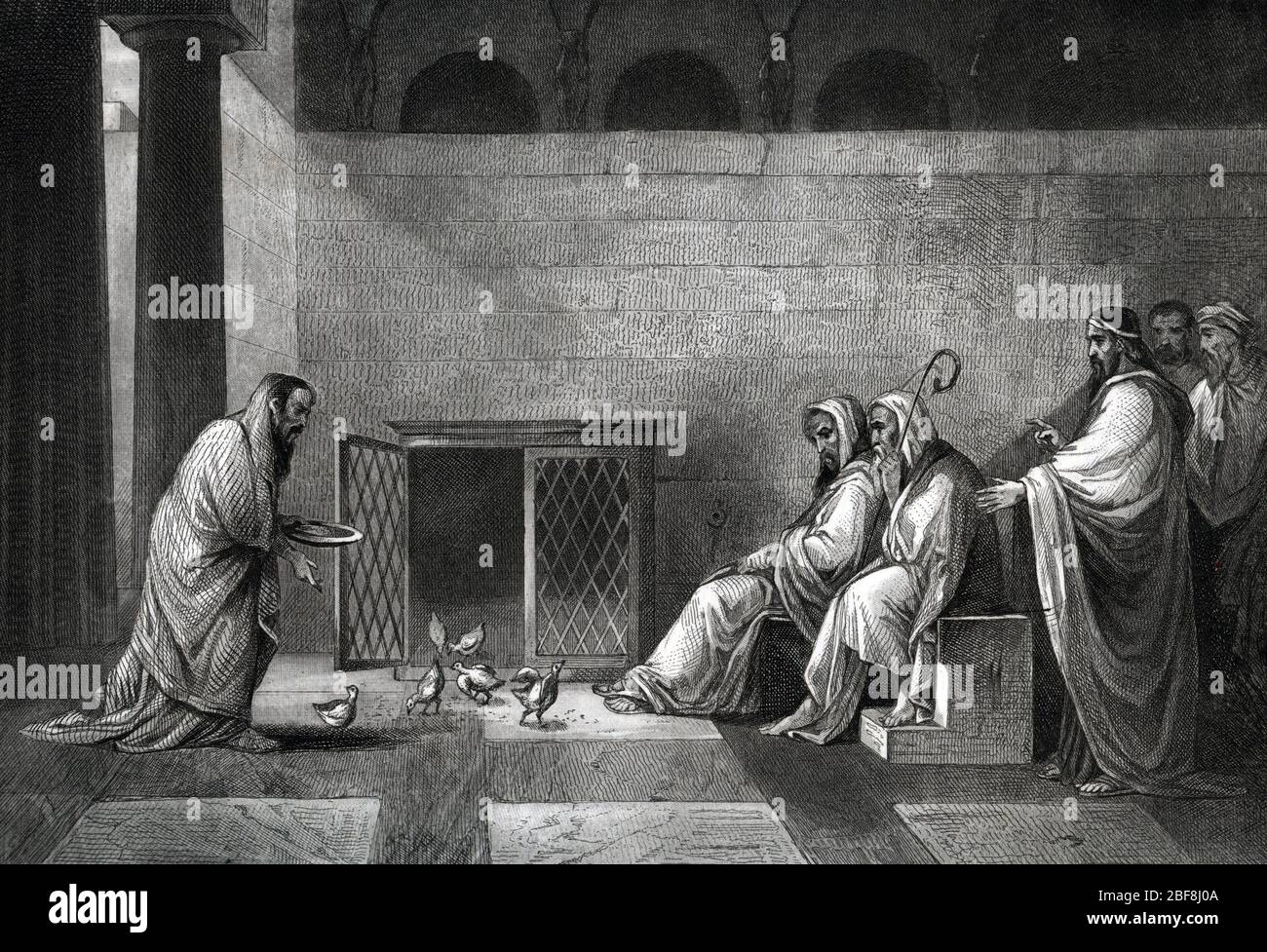 Antiquite romaine : l'augure des poulets sacres a Rome (Ancient Rome ...