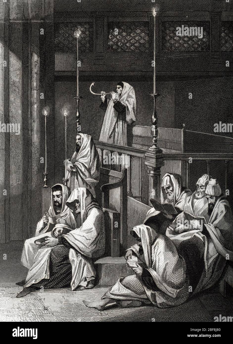 Shophar hi-res stock photography and images - Alamy