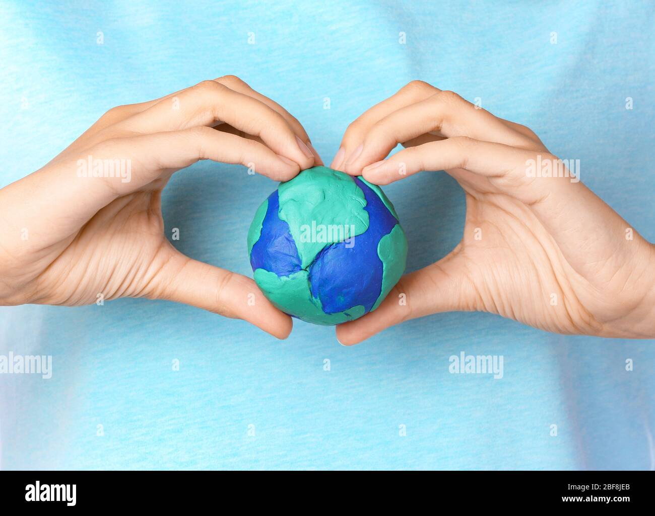 Plasticine model planet on hi-res stock photography and images - Alamy