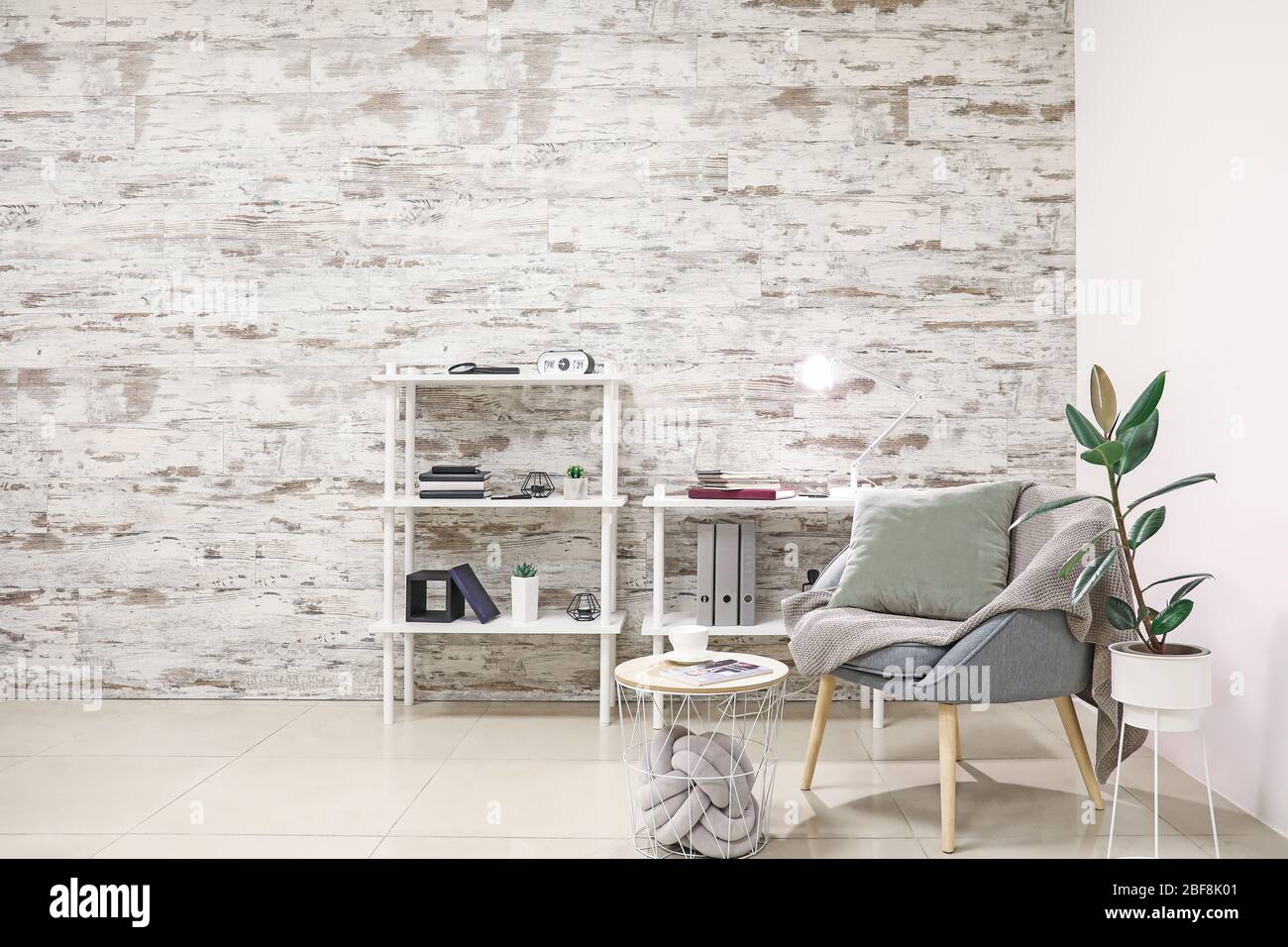 Interior of modern comfortable room Stock Photo - Alamy