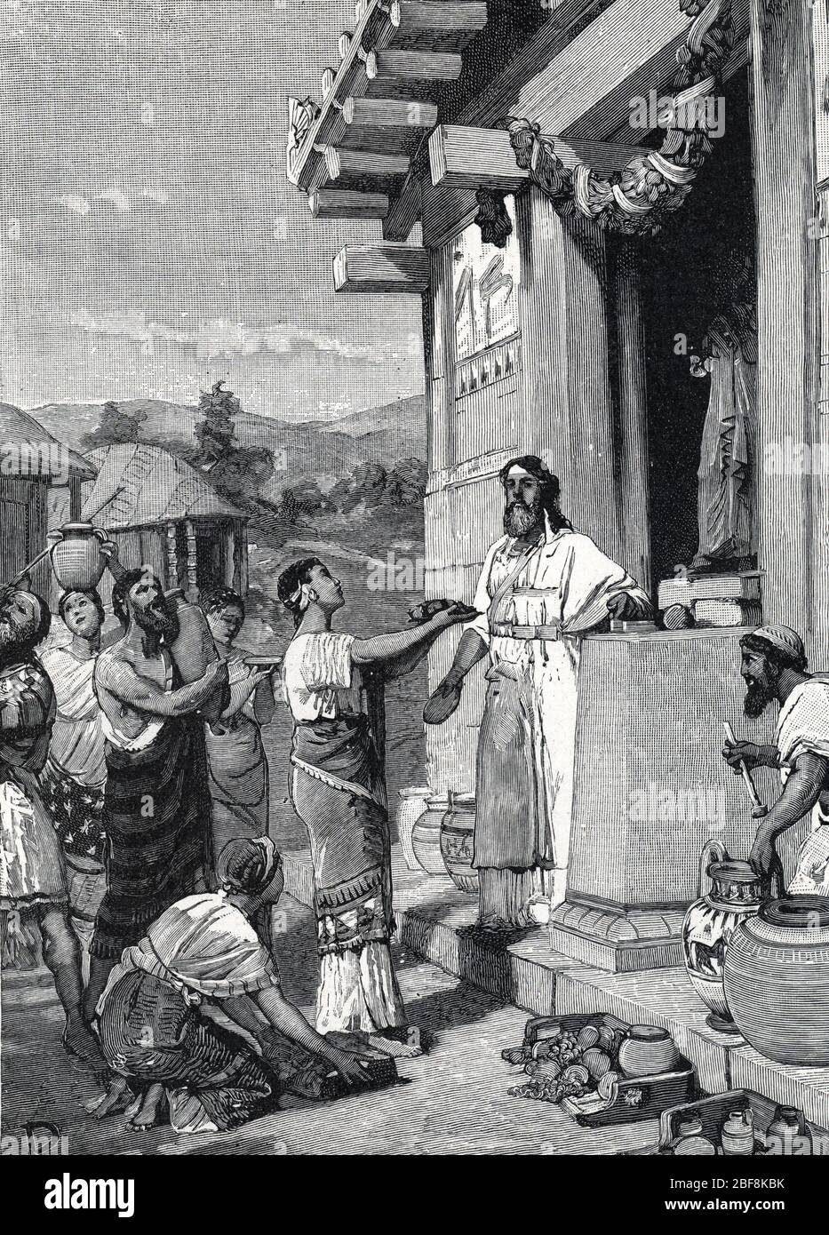 Rome antique : culte en hommage de Jupiter institue par Tarquin le ...