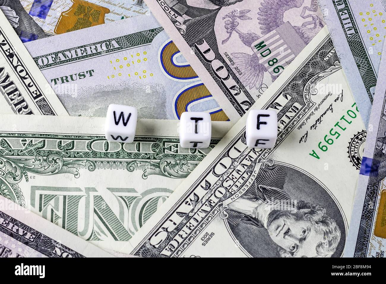 Wtf letters hi-res stock photography and images - Alamy