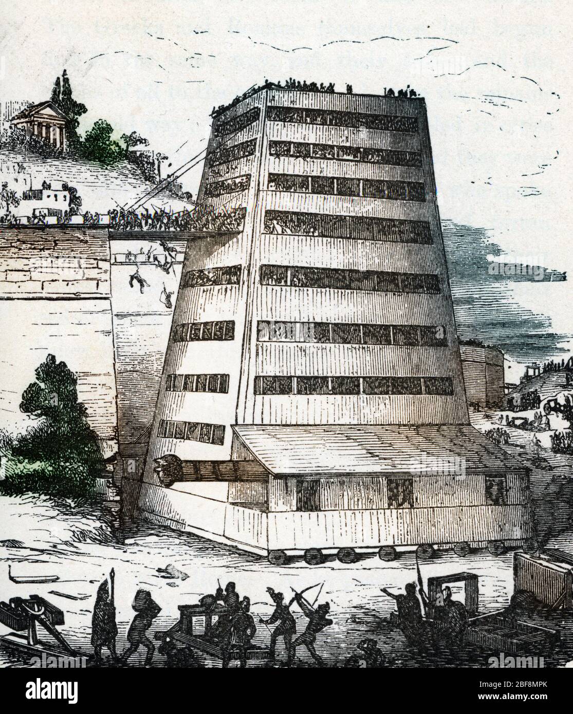 Roman siege tower hi-res stock photography and images - Alamy