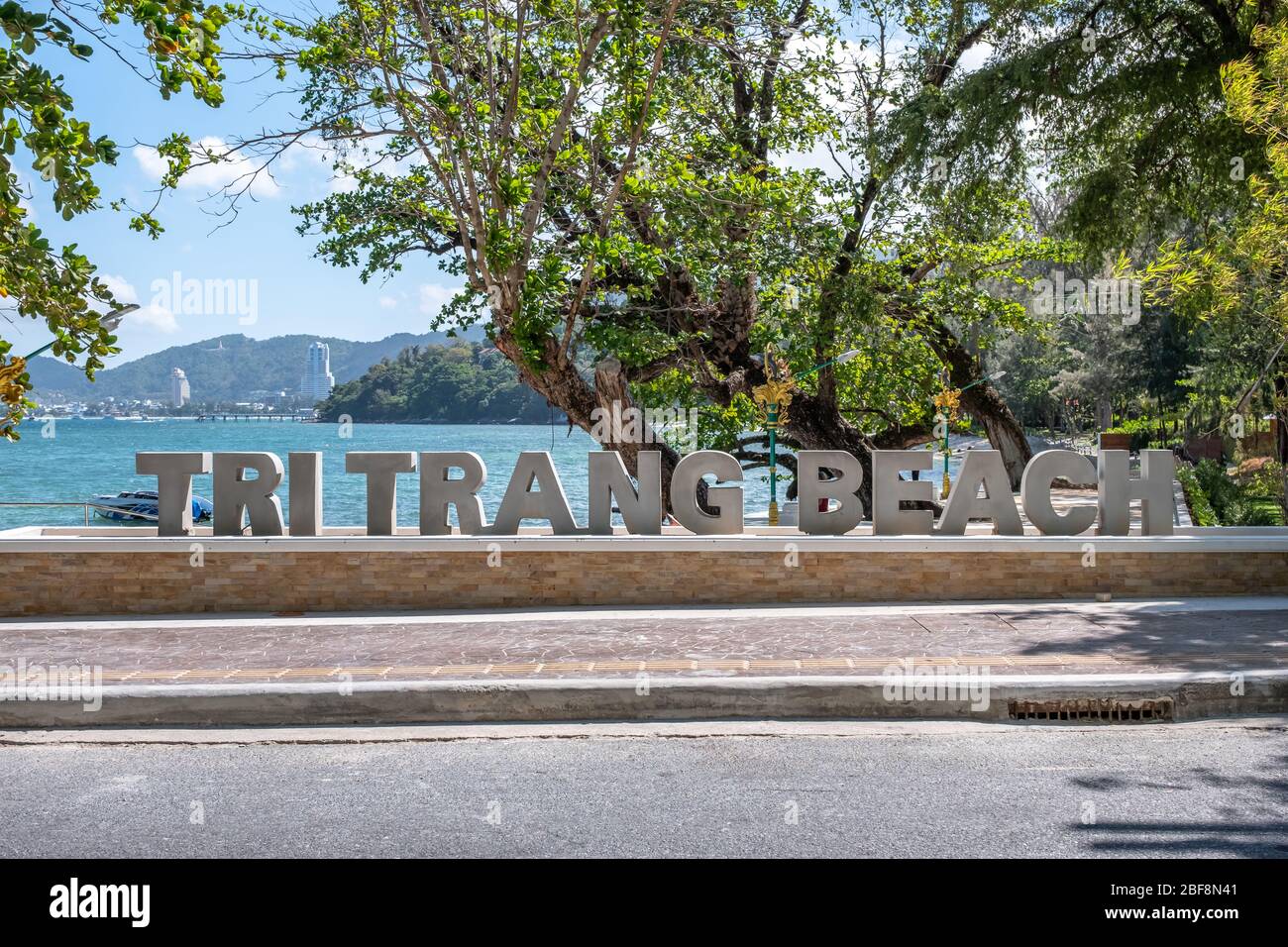 Tri Trang Beach is little beach in Phuket, Thailand Stock Photo - Alamy