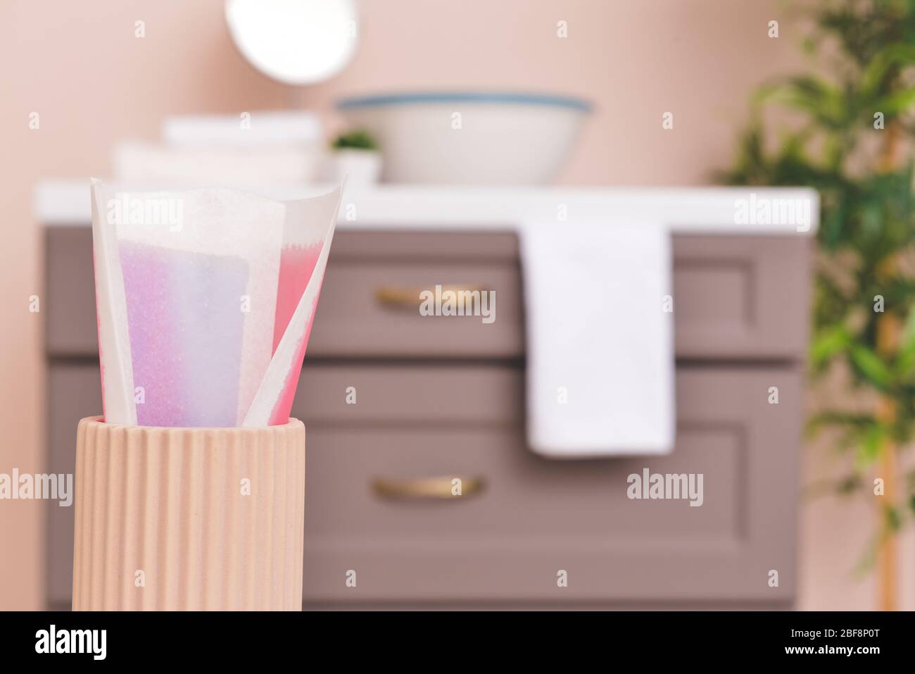 Wax strips hi-res stock photography and images - Alamy