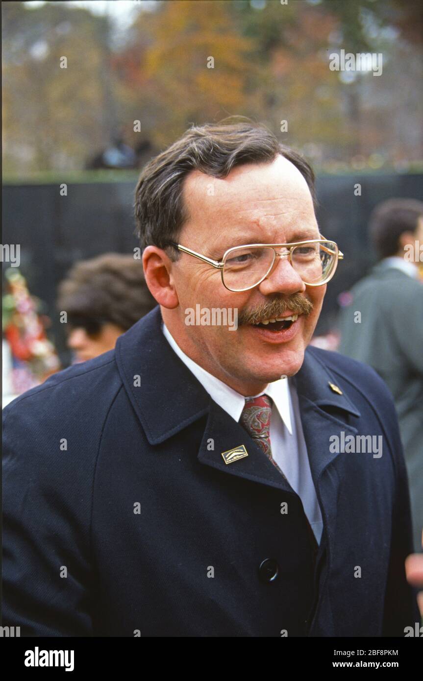 Terry Anderson, former hostage and Vietnam Veteran at the Vietnam ...