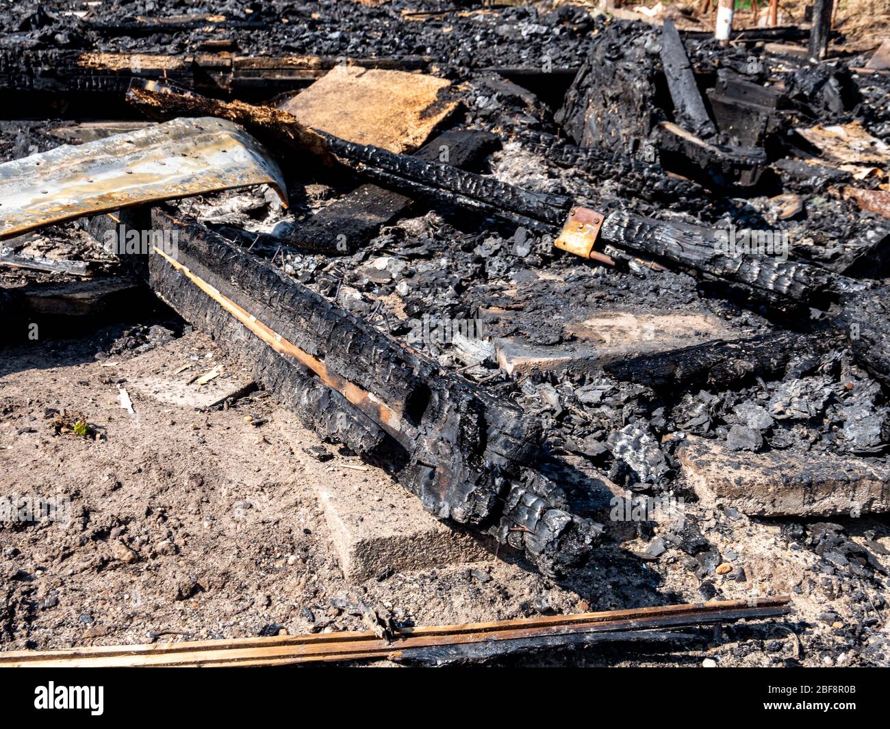 Arson crime scene hi-res stock photography and images - Alamy