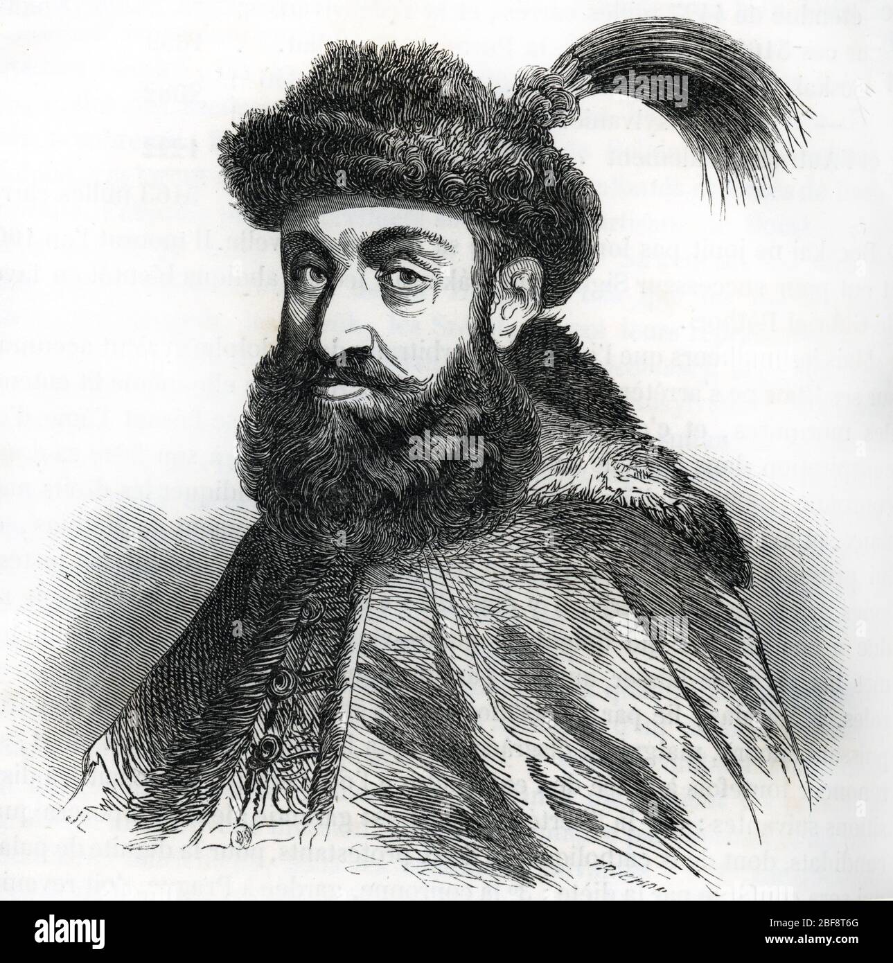 Portrait de Gyorgy Thurzo (1567-1616) militaire hongrois (Gyorgy Thurzo ...