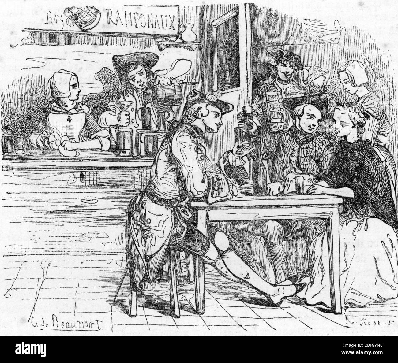 Cabaretier francais hi-res stock photography and images - Alamy