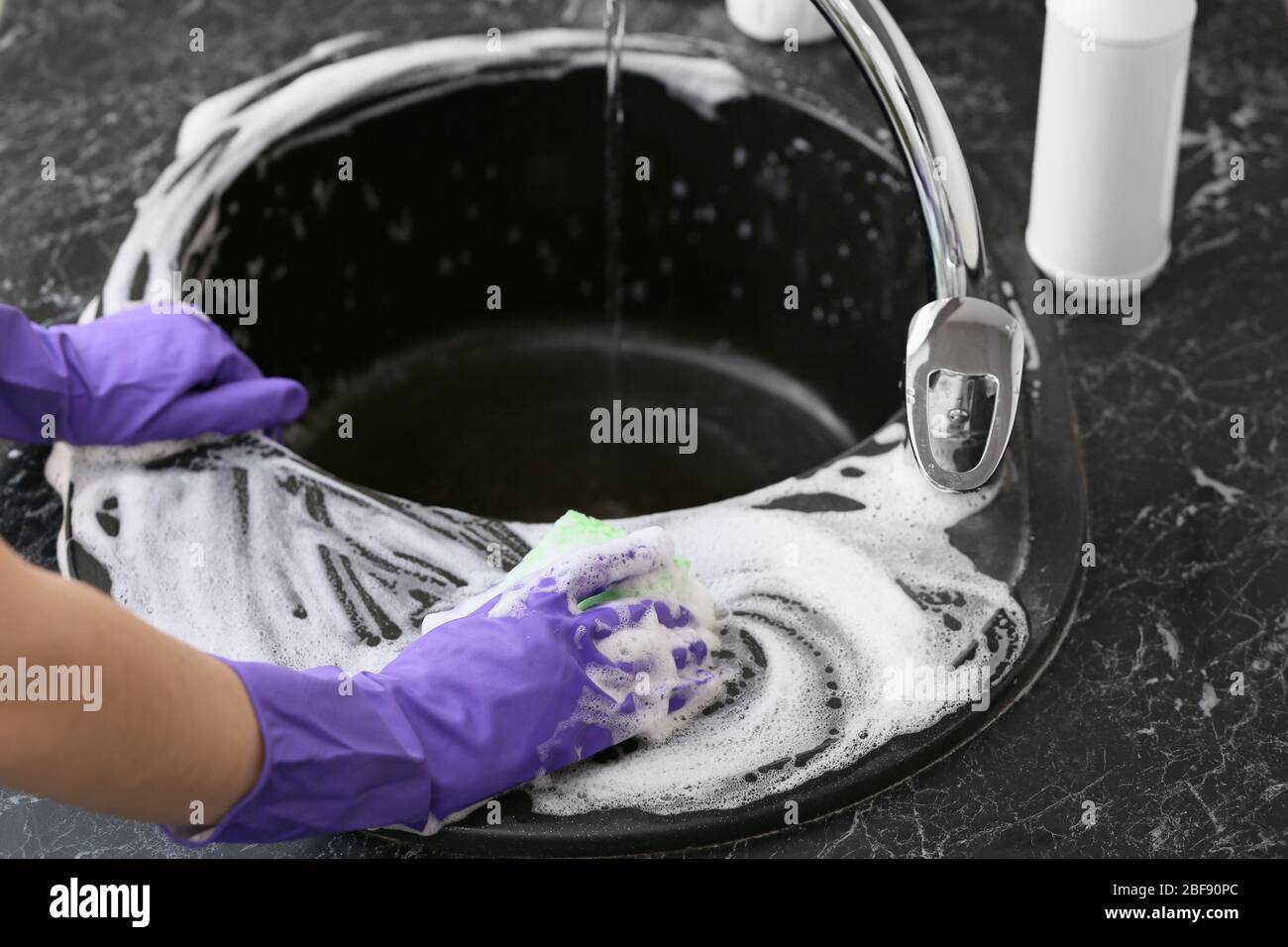 Janitor cleaning sink hi-res stock photography and images - Alamy