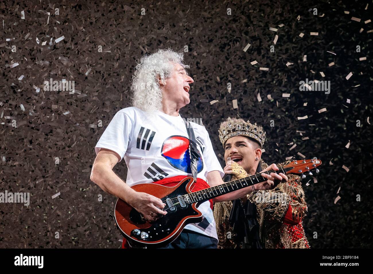 January 19 2020 Queen And Adam Lambert Performing At The South Korea