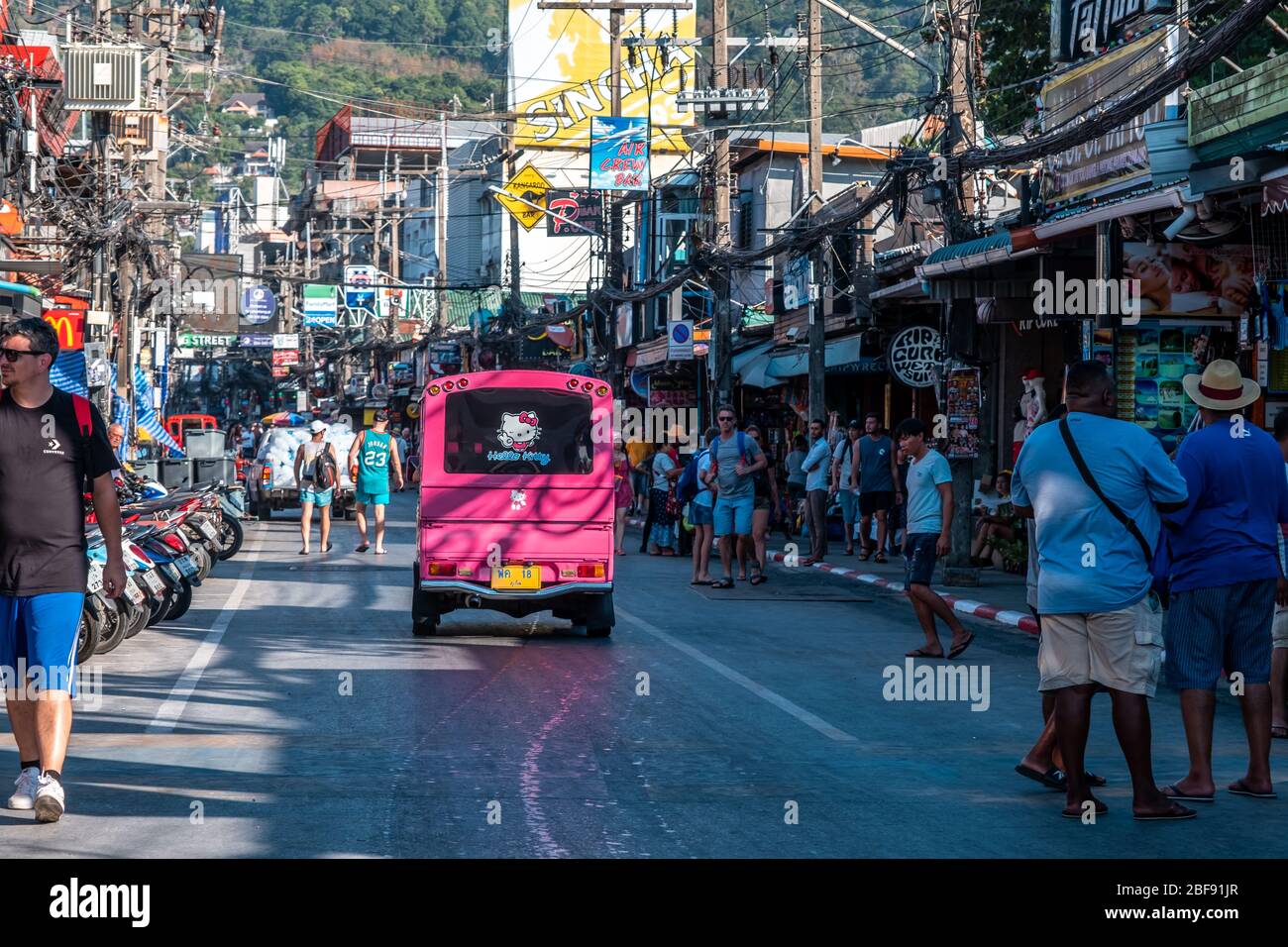 Bangla Road, Patong Beach, Phuket / Thailand - January 15, 2020: Bangla ...