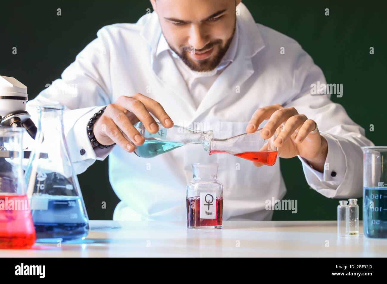 Alchemist bottles hi-res stock photography and images - Alamy