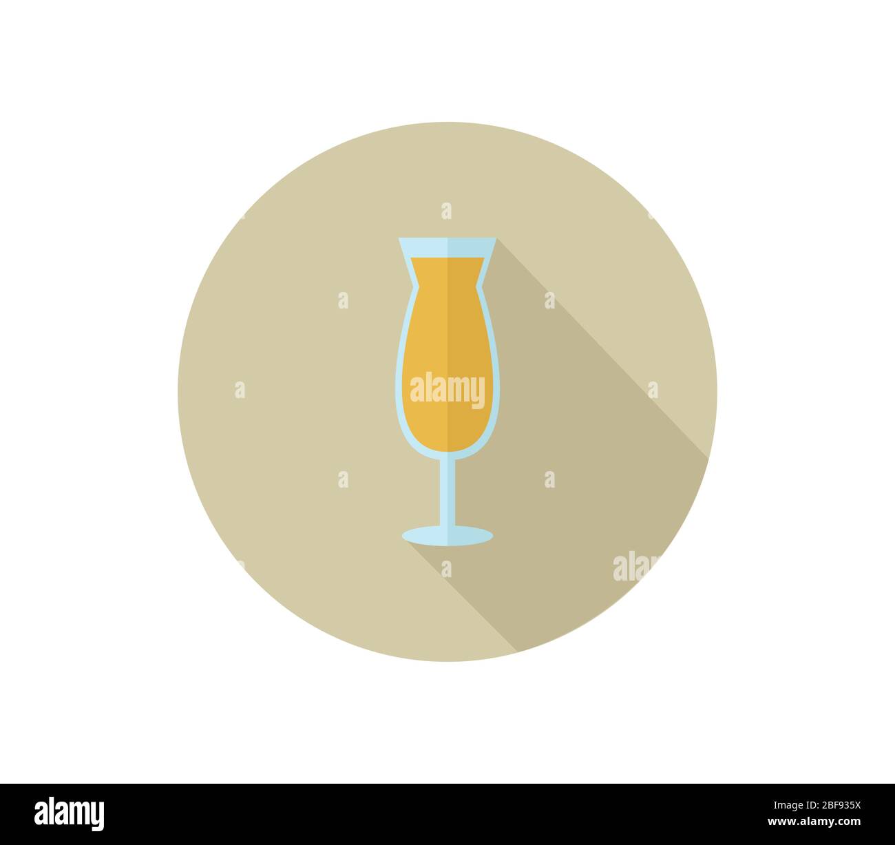 cocktail icon illustrated in vector on white background Stock Vector ...