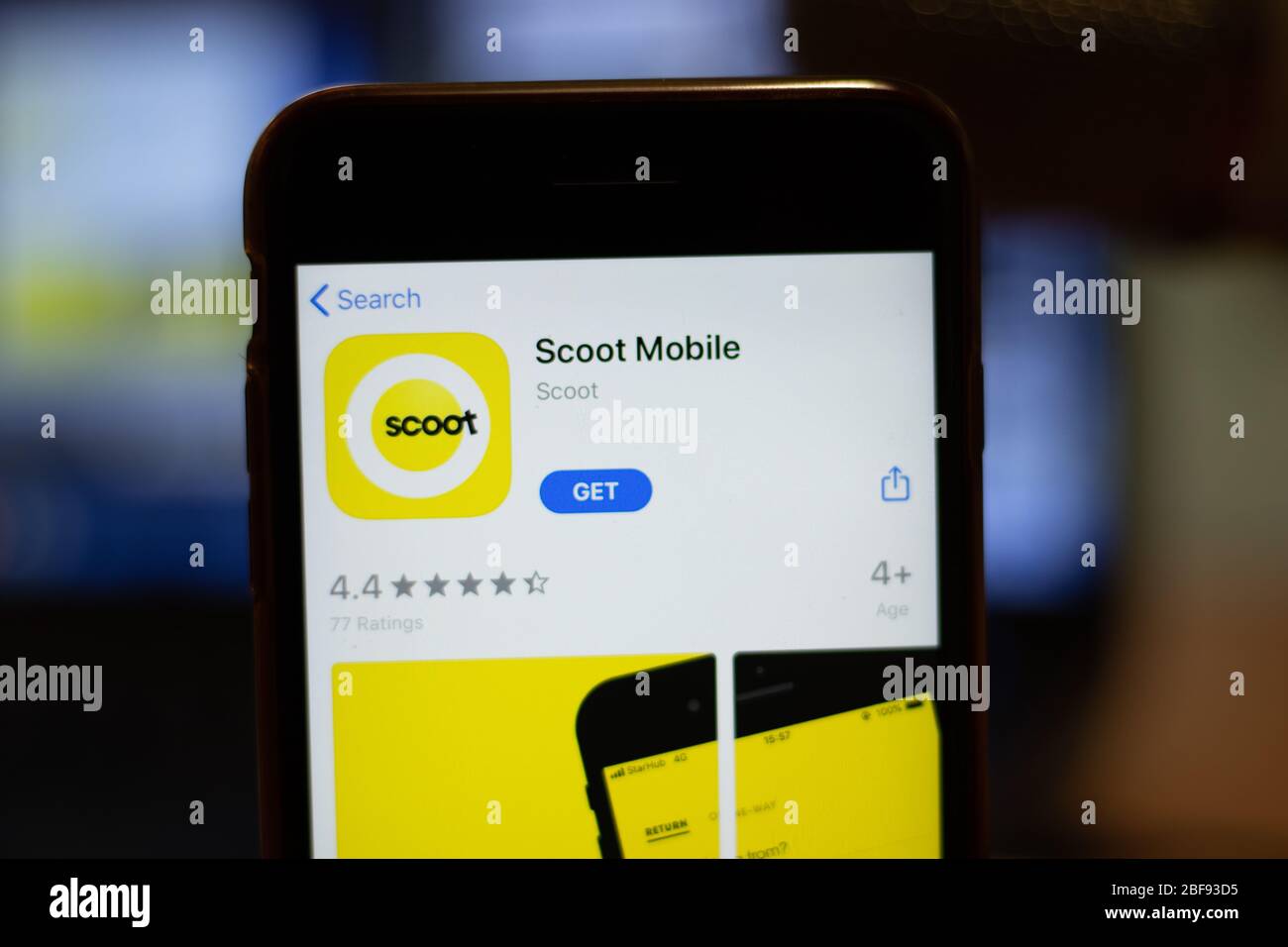 Scoot logo hi-res stock photography and images - Alamy